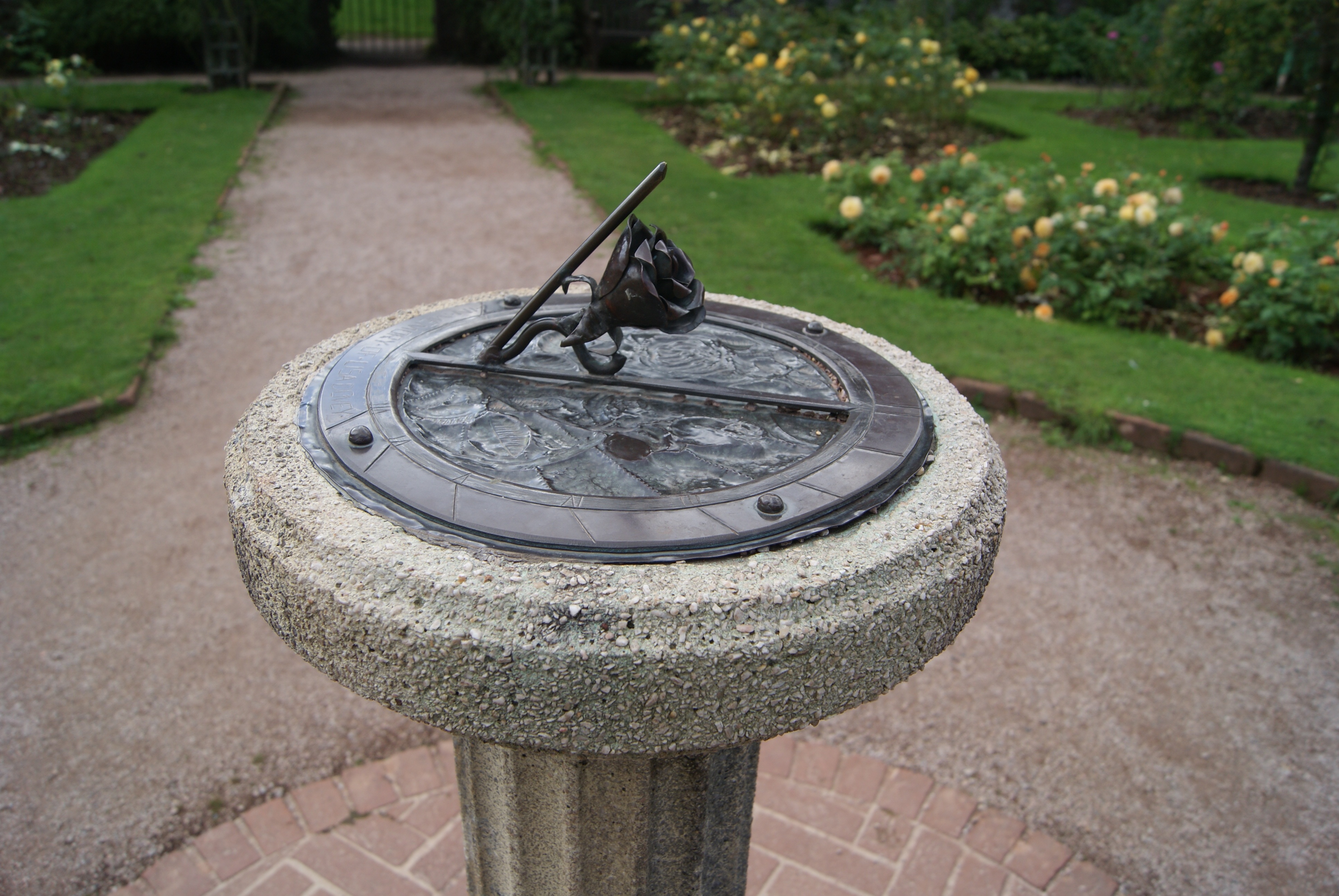 Garden Sun Dial free image download