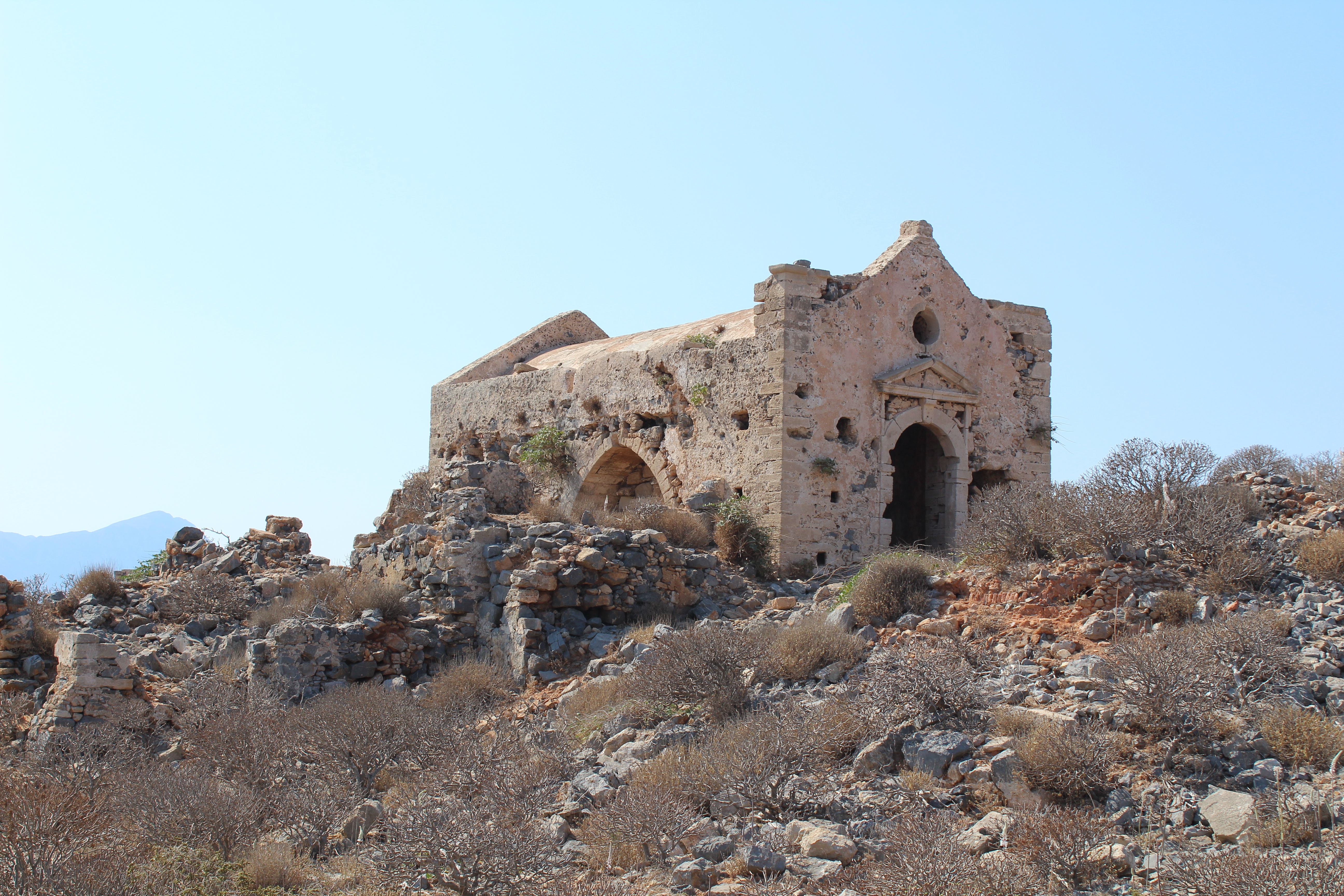 Venetians Venetian Crete The Ruins free image download
