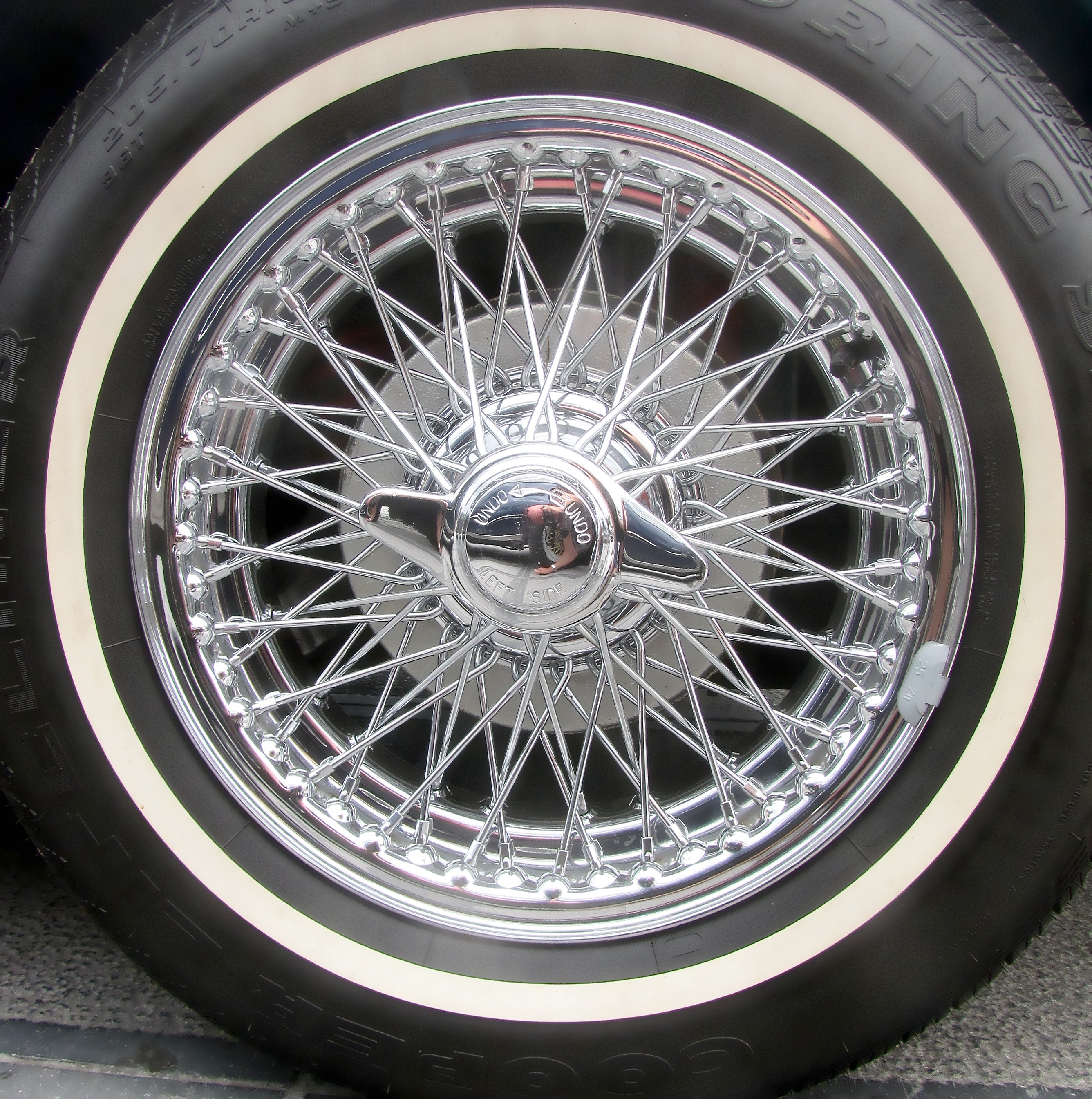 Chrome Car Wheel Spoke free image download