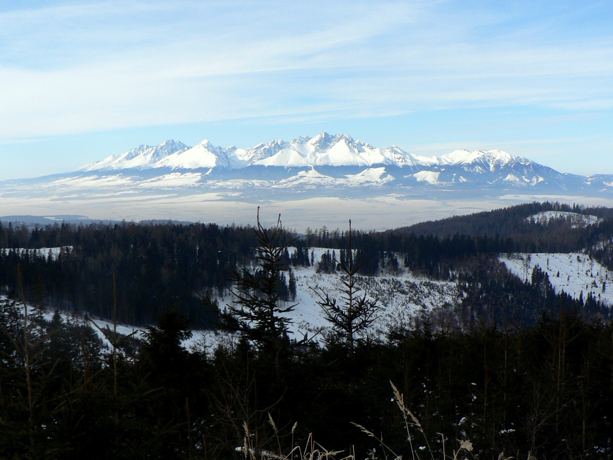 Slovakia Vysoké Tatry Winter free image download