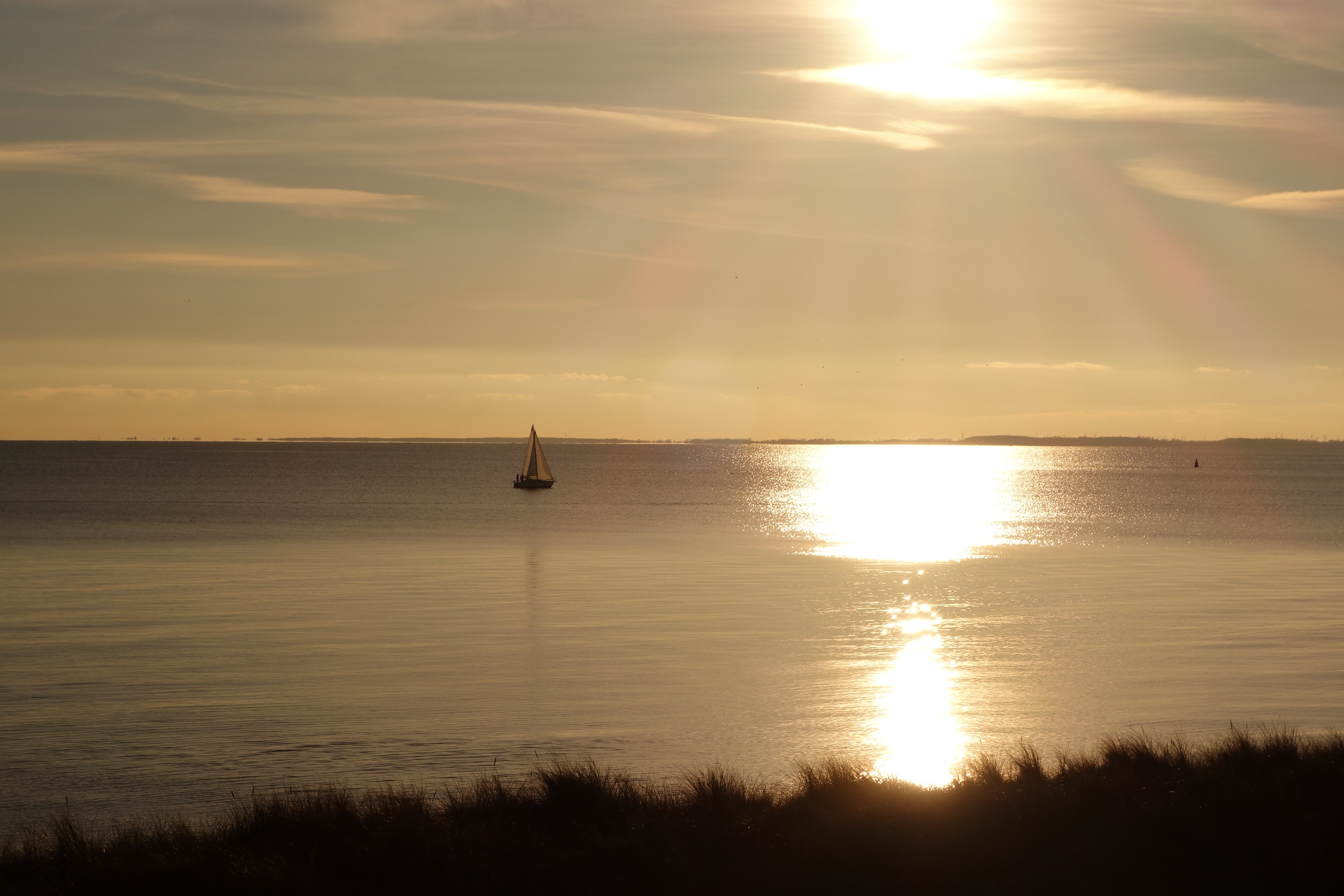 Ship Sun Sea free image download