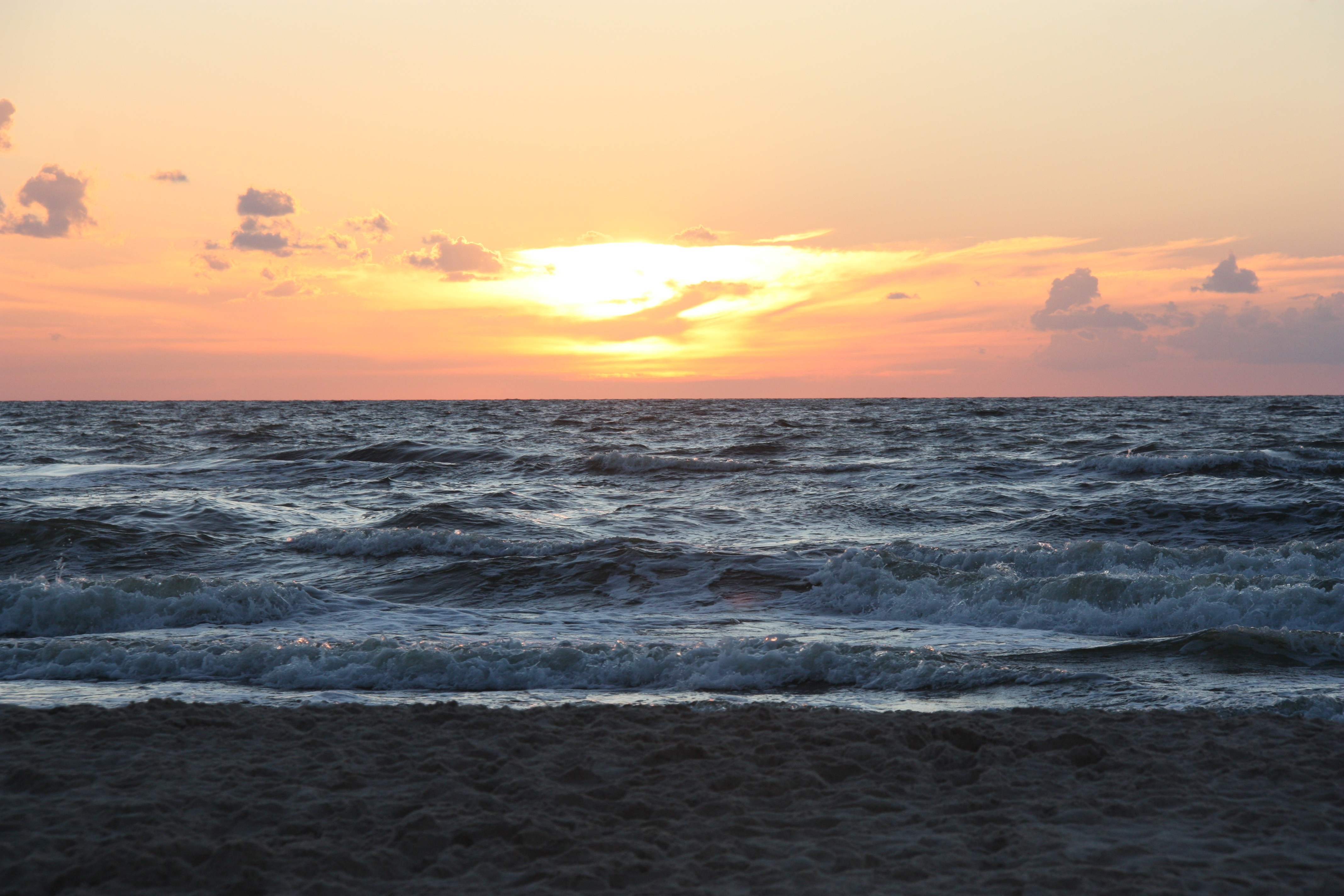 Sea Sunset Water free image download