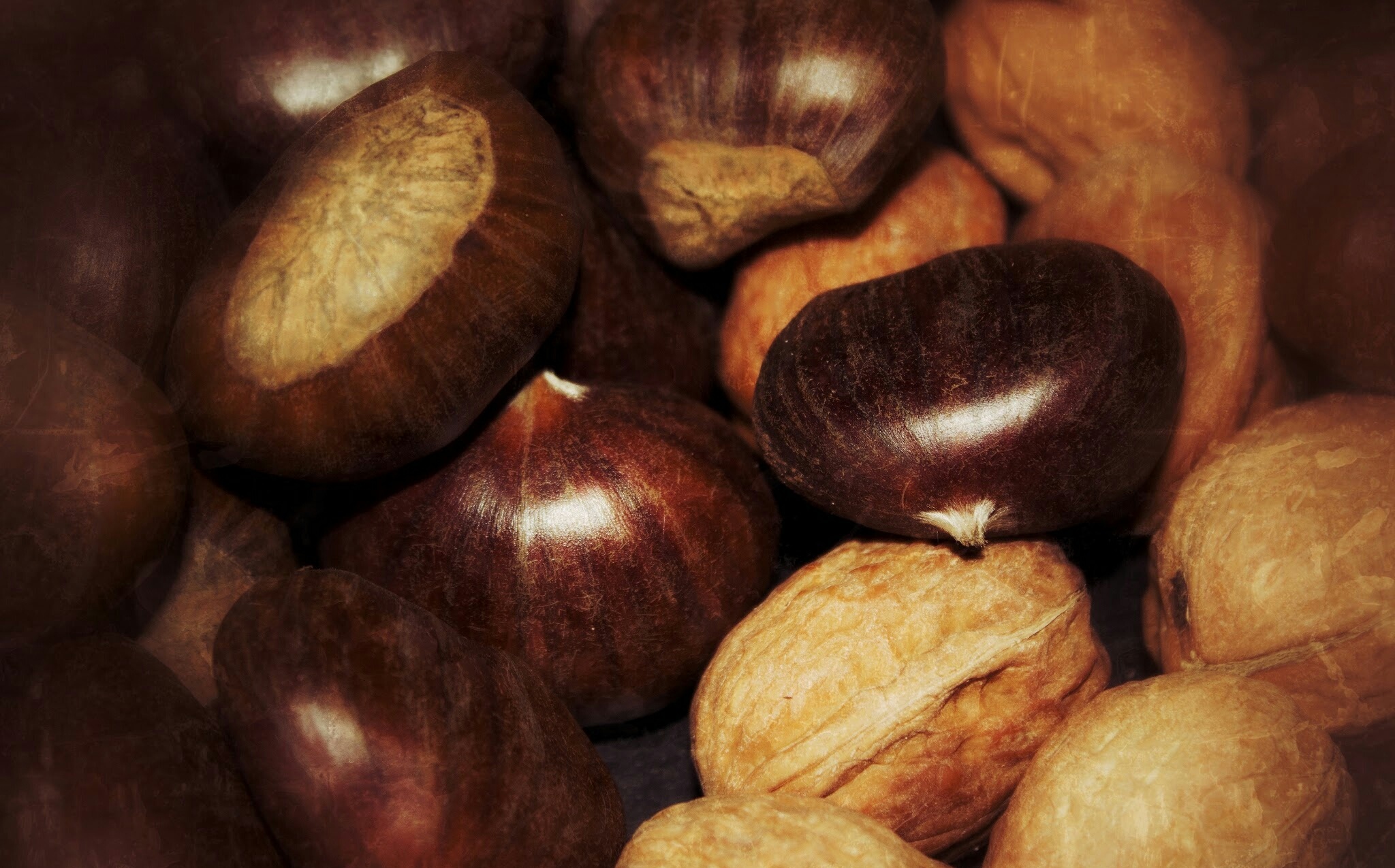 Chestnuts Walnuts free image download