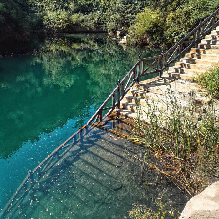 Qingdao Laoshan North Nine Water free image download