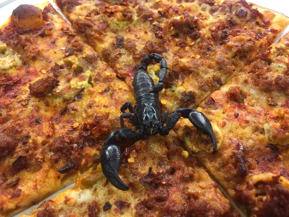 Scorpion Pizza free image download
