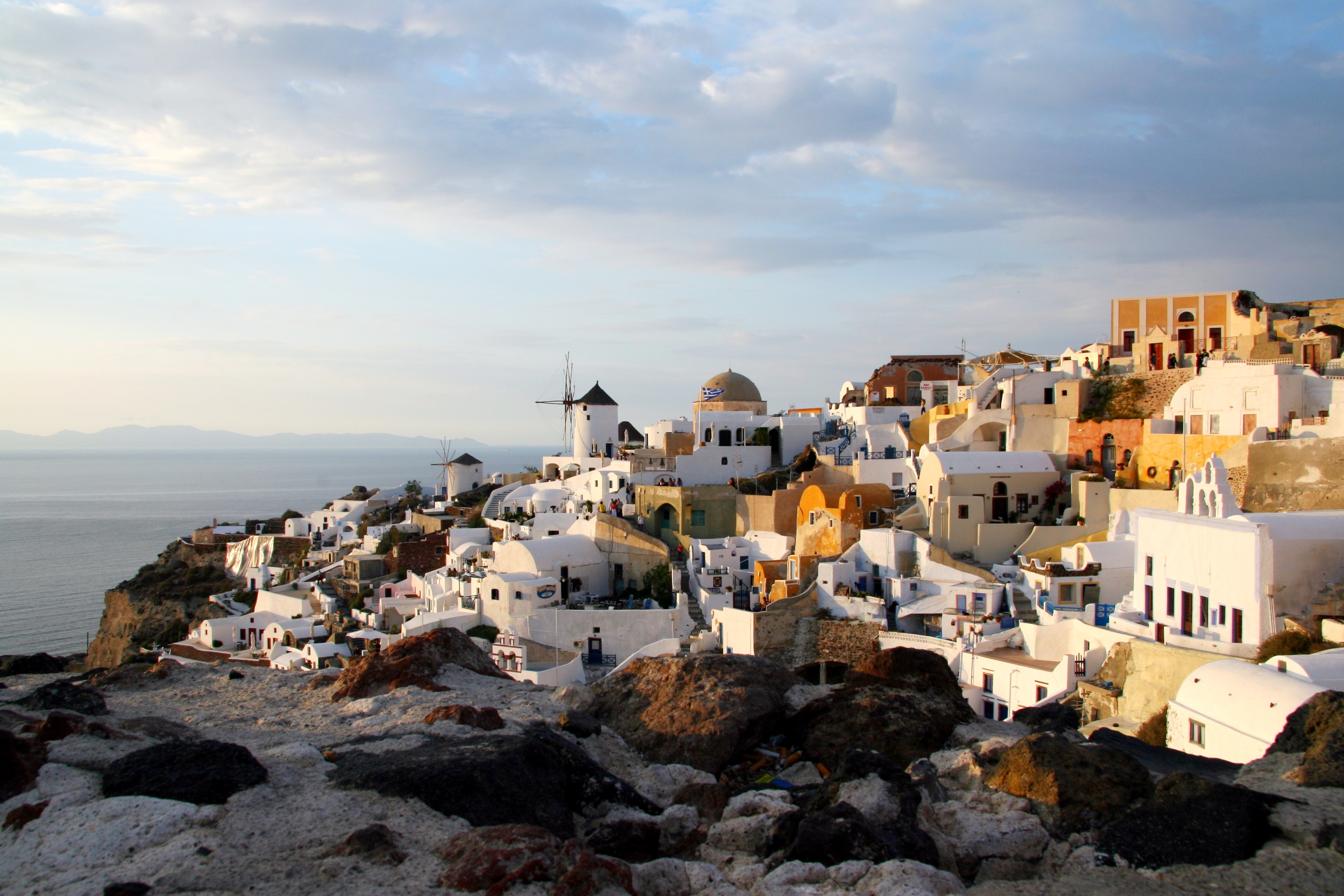 Greek Island Cyclades view free image download