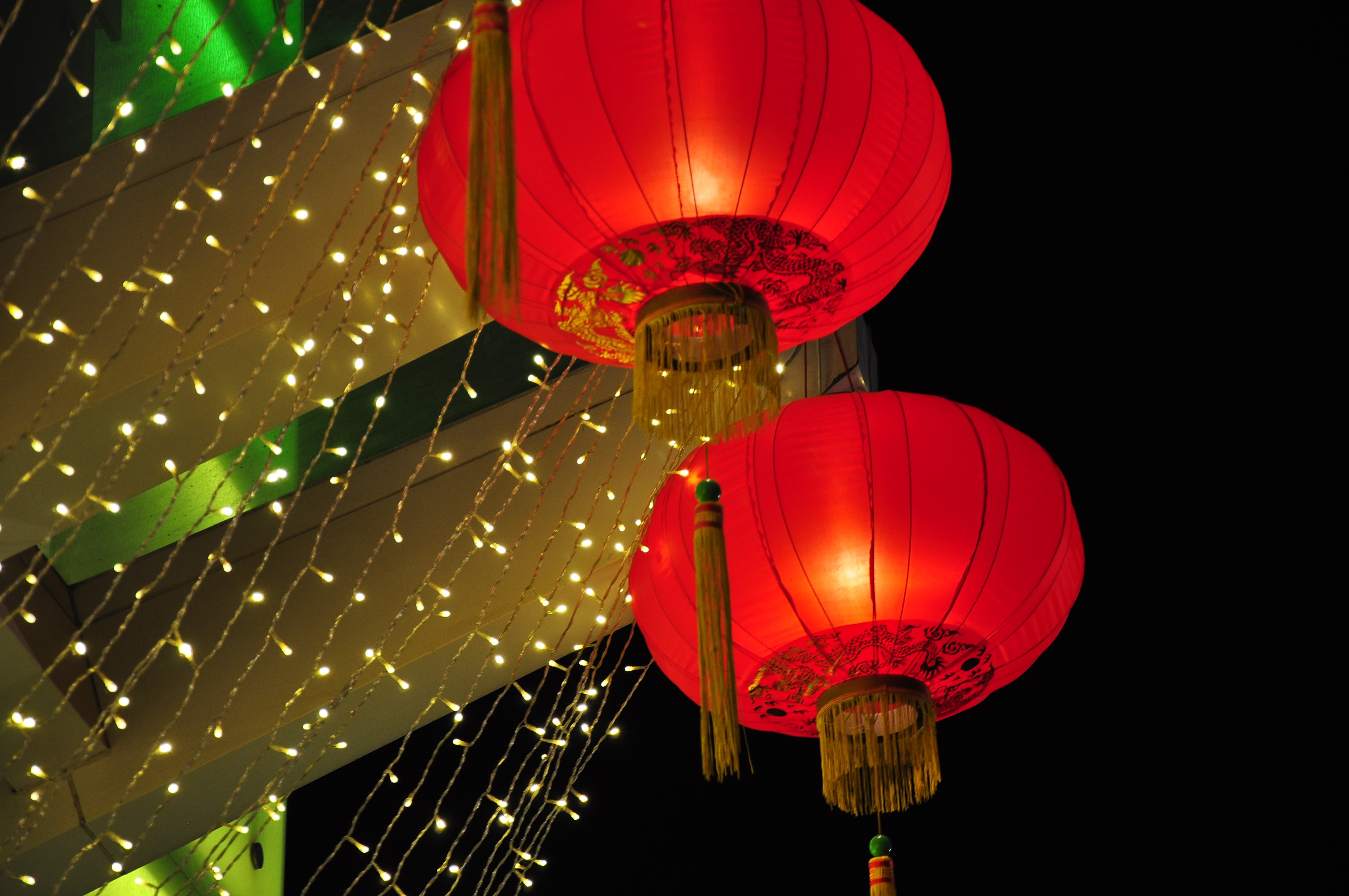 Chinese lamps in hong kong free image download