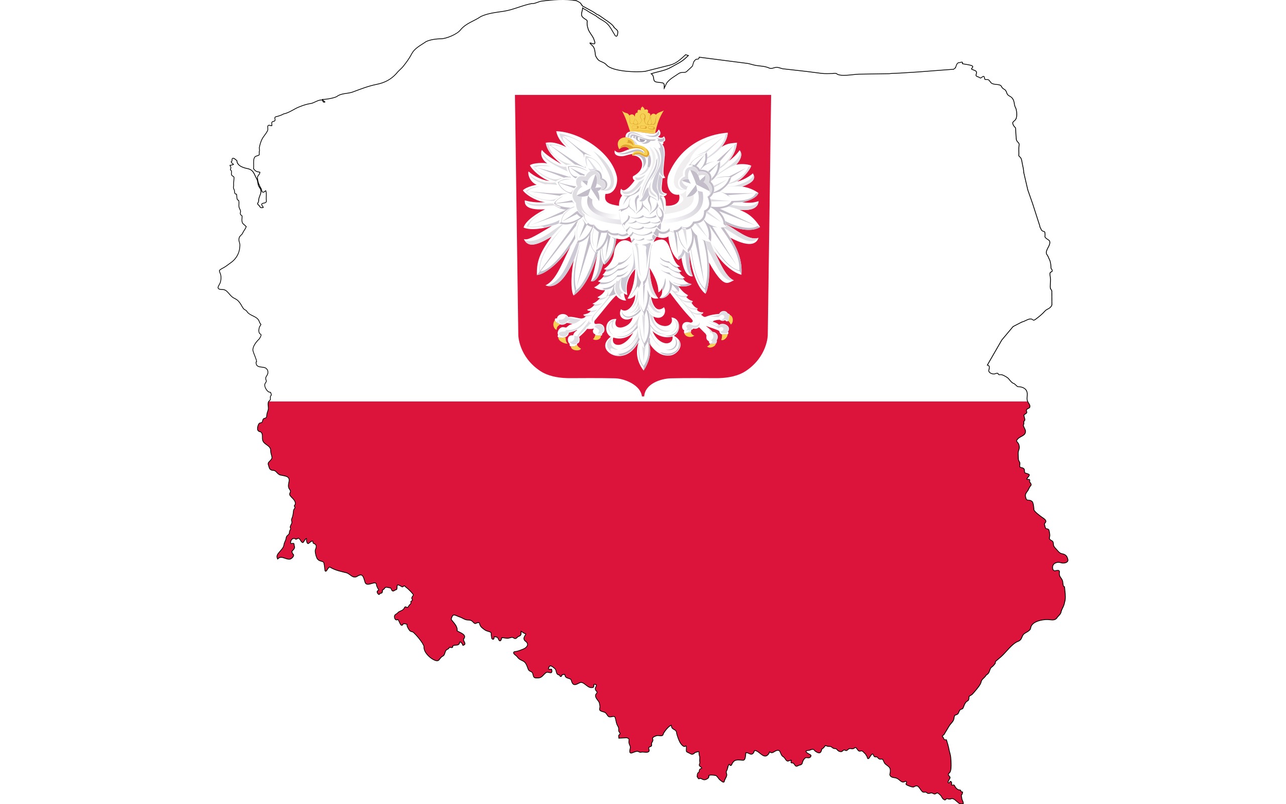 Poland country europe flag borders free image download