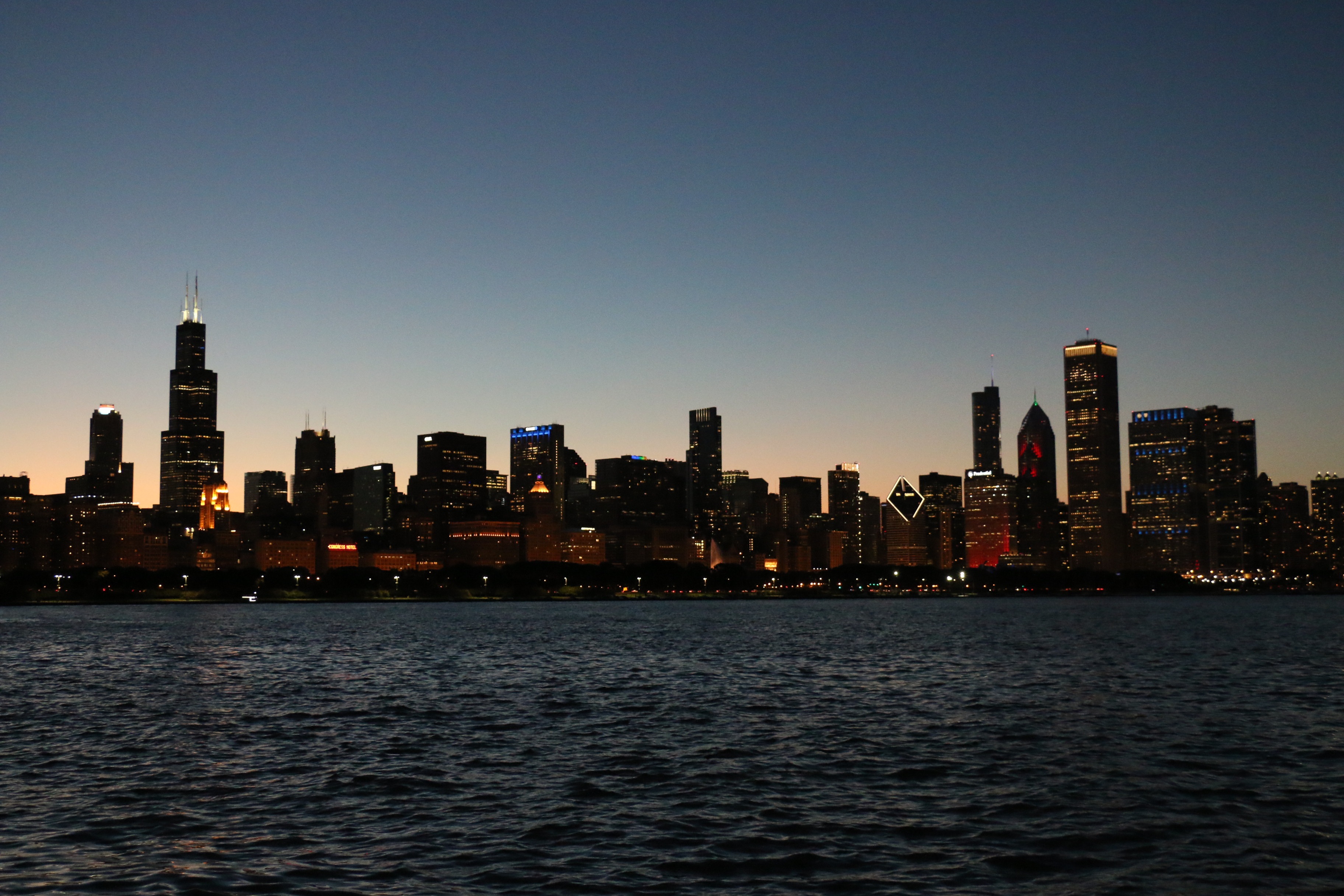 Chicago Skyline cityscape free image download
