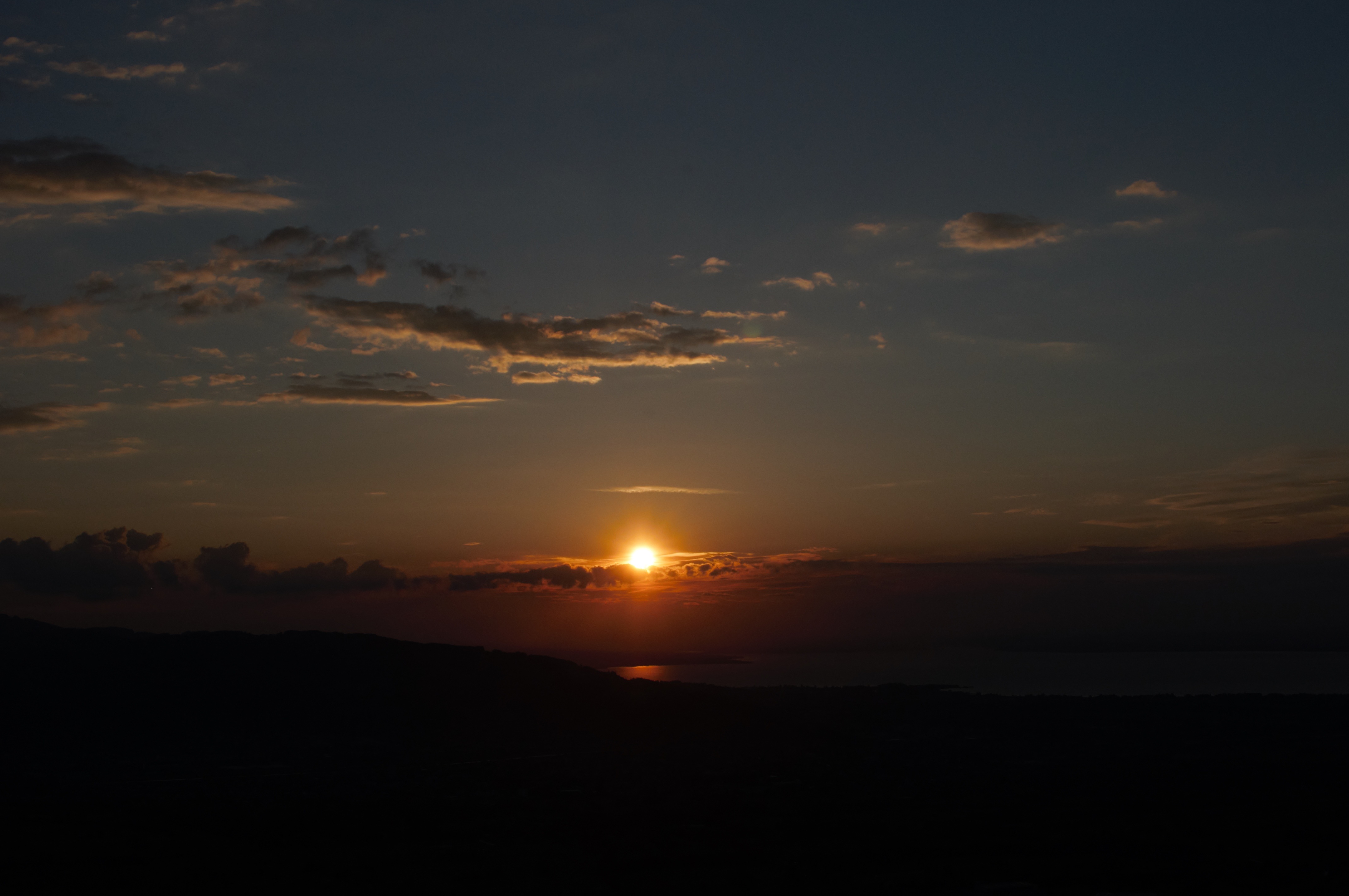 Sunset Sun Setting free image download
