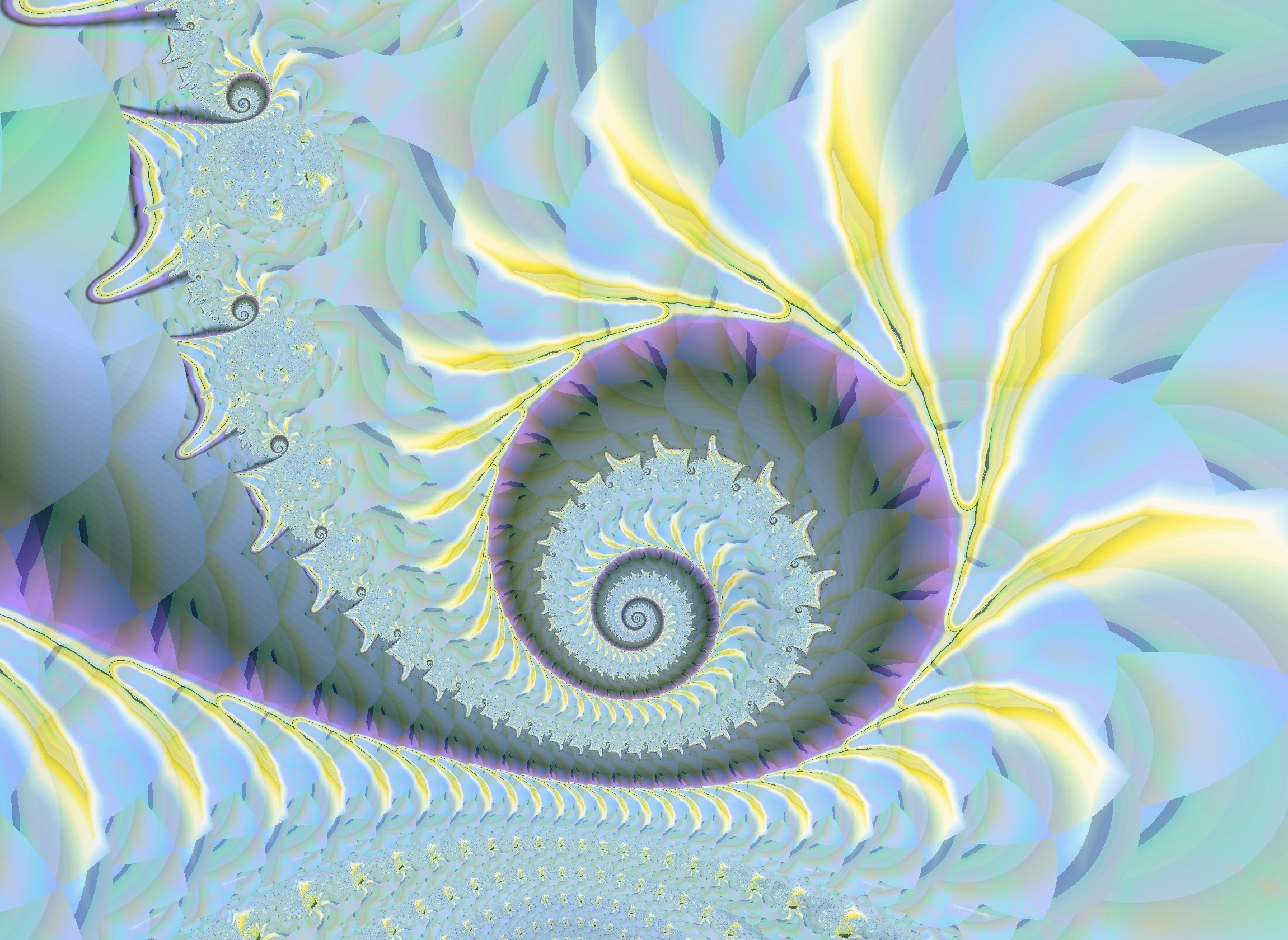 Spiral fractal swirl whirlpool free image download