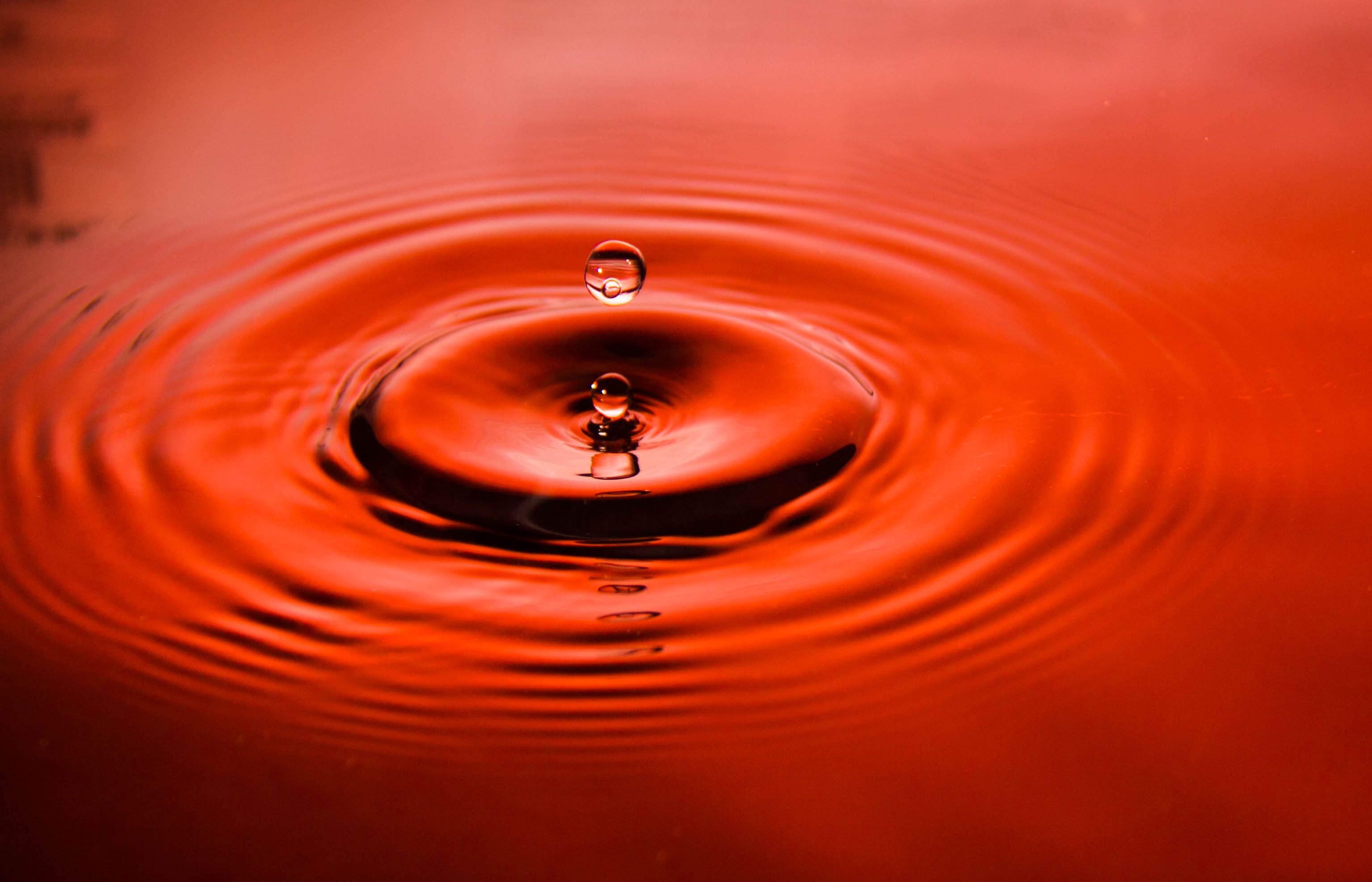 Splash Water Red free image download