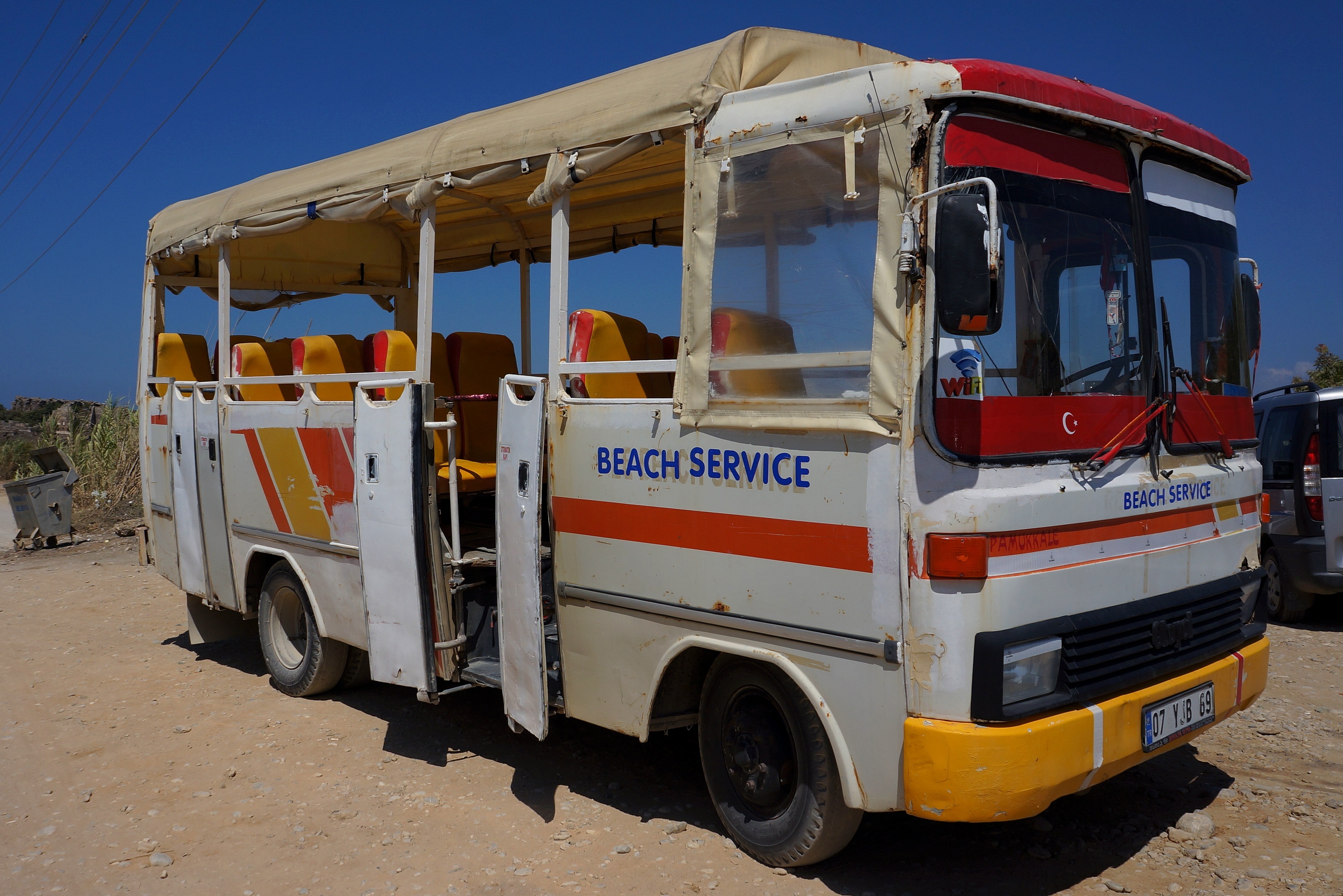 Bus Beach Service free image download