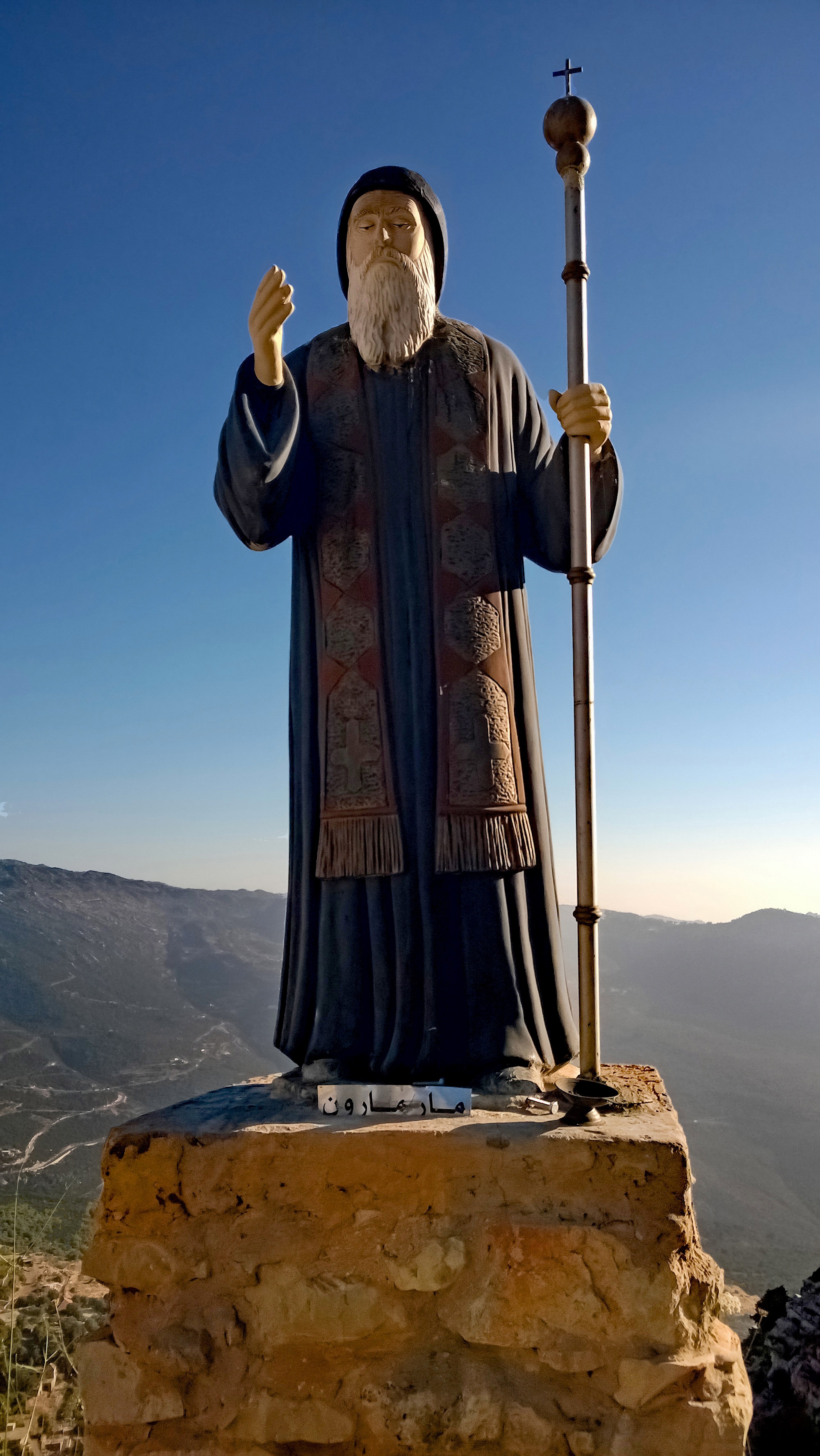Lebanon Statue Priest free image download