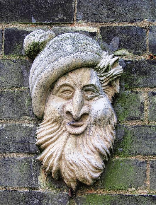 Antique Face sculpture free image download
