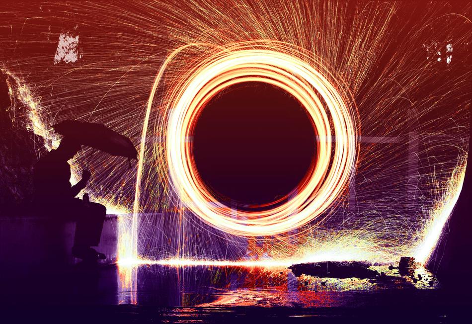 Long Exposure Night light Effect free image download