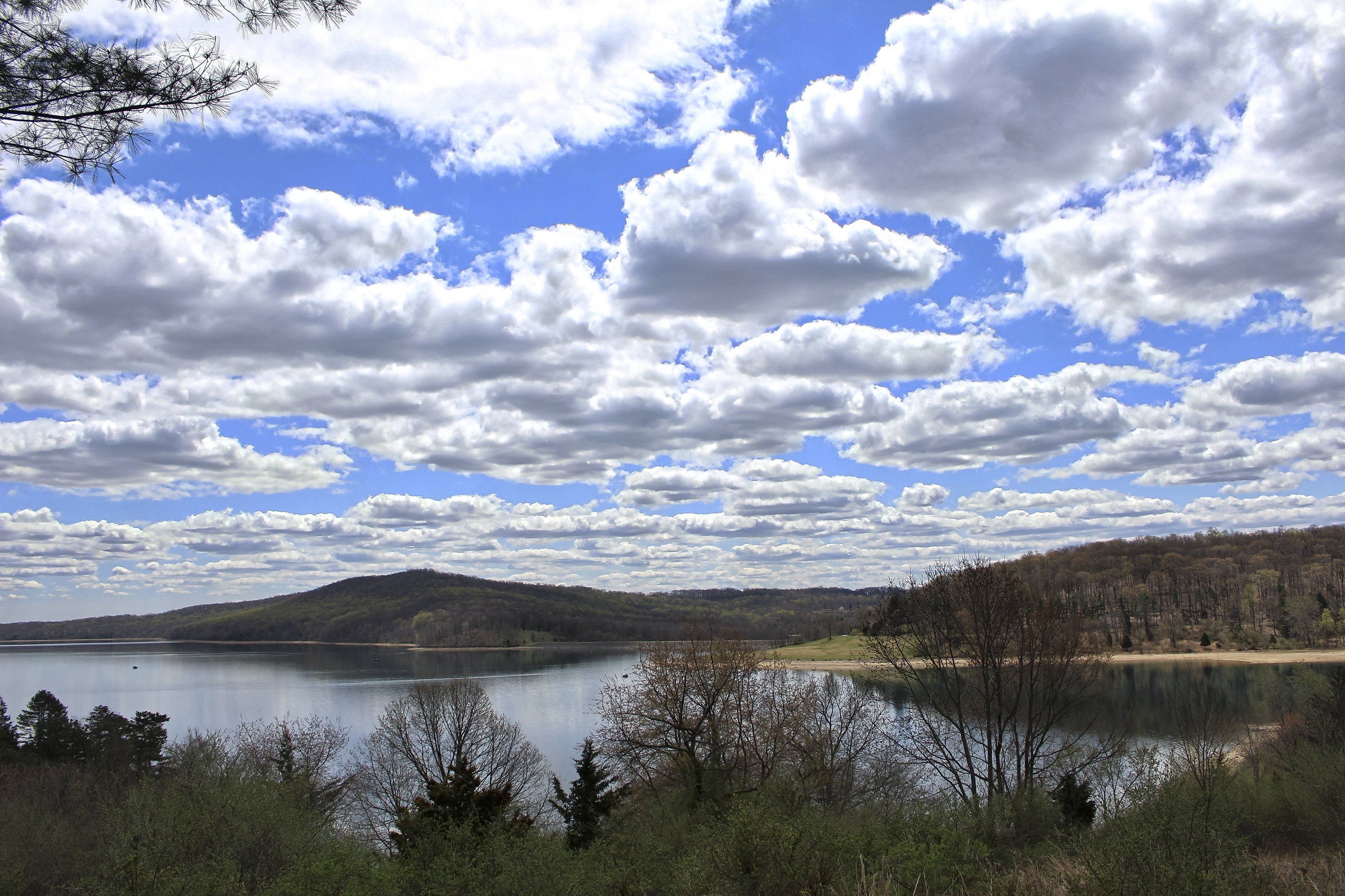 Lake Clouds Hdr free image download