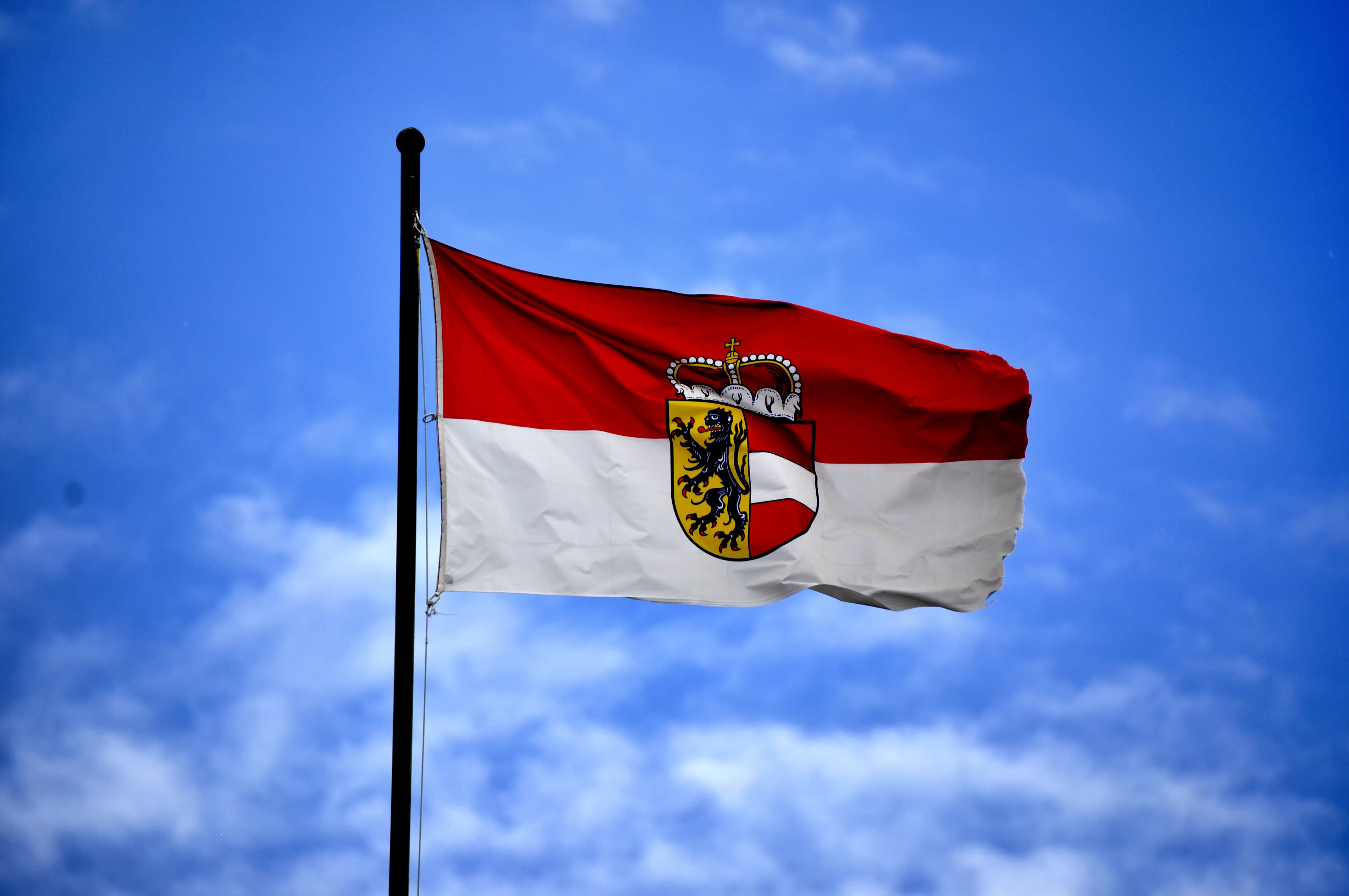 Clouds Flag Pole free image download