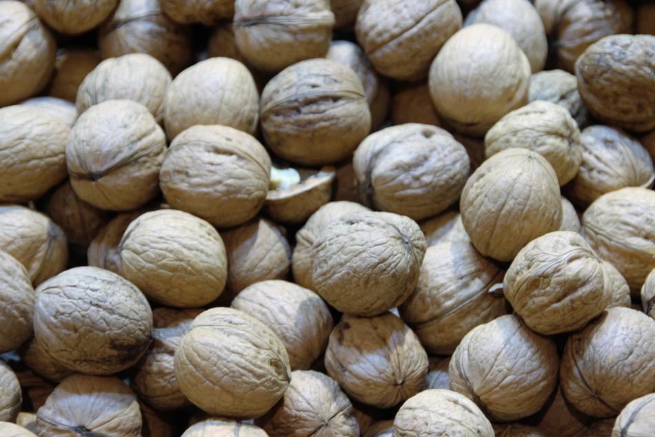 Large nuts are delicious free image download