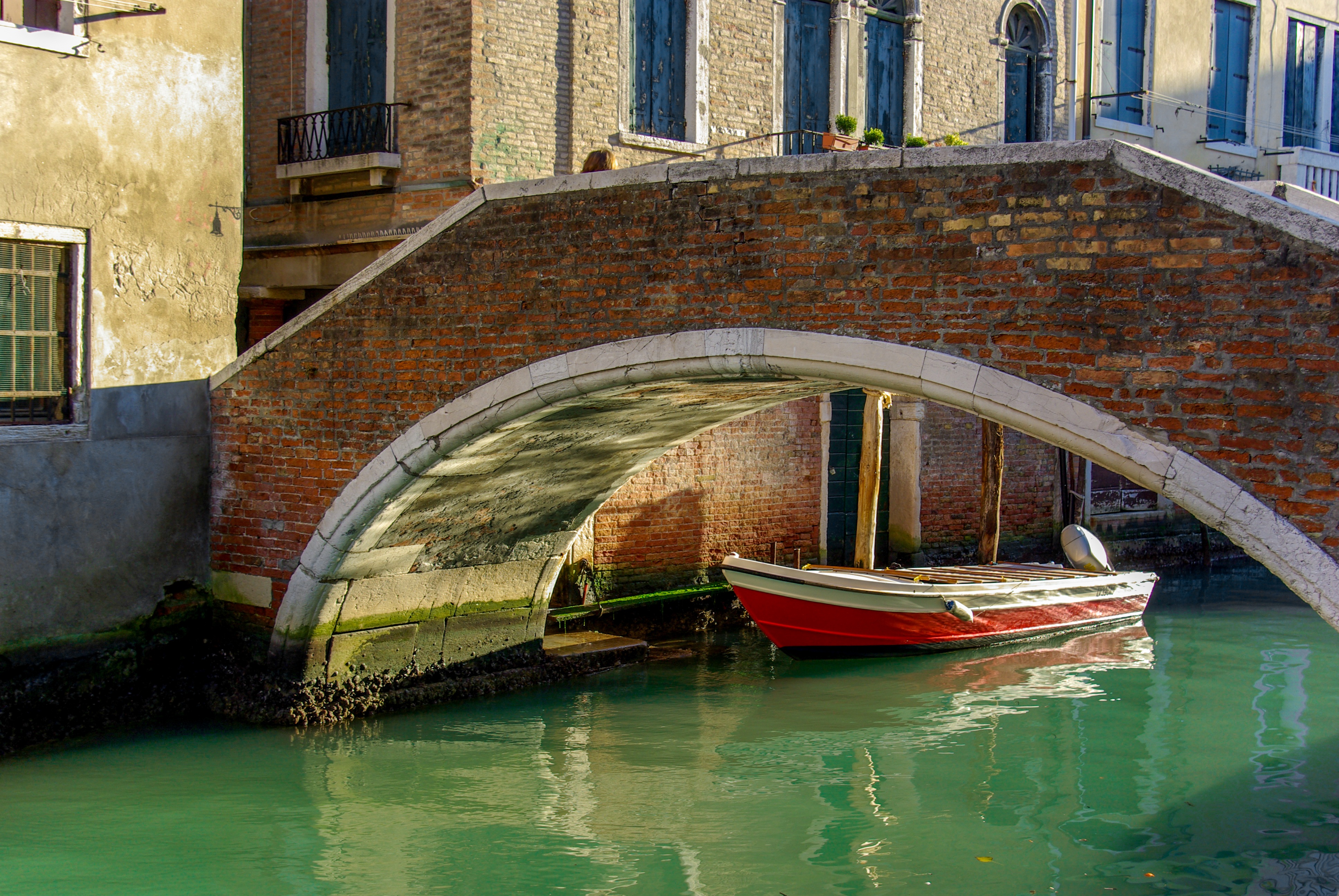 Little bridge over the river free image download