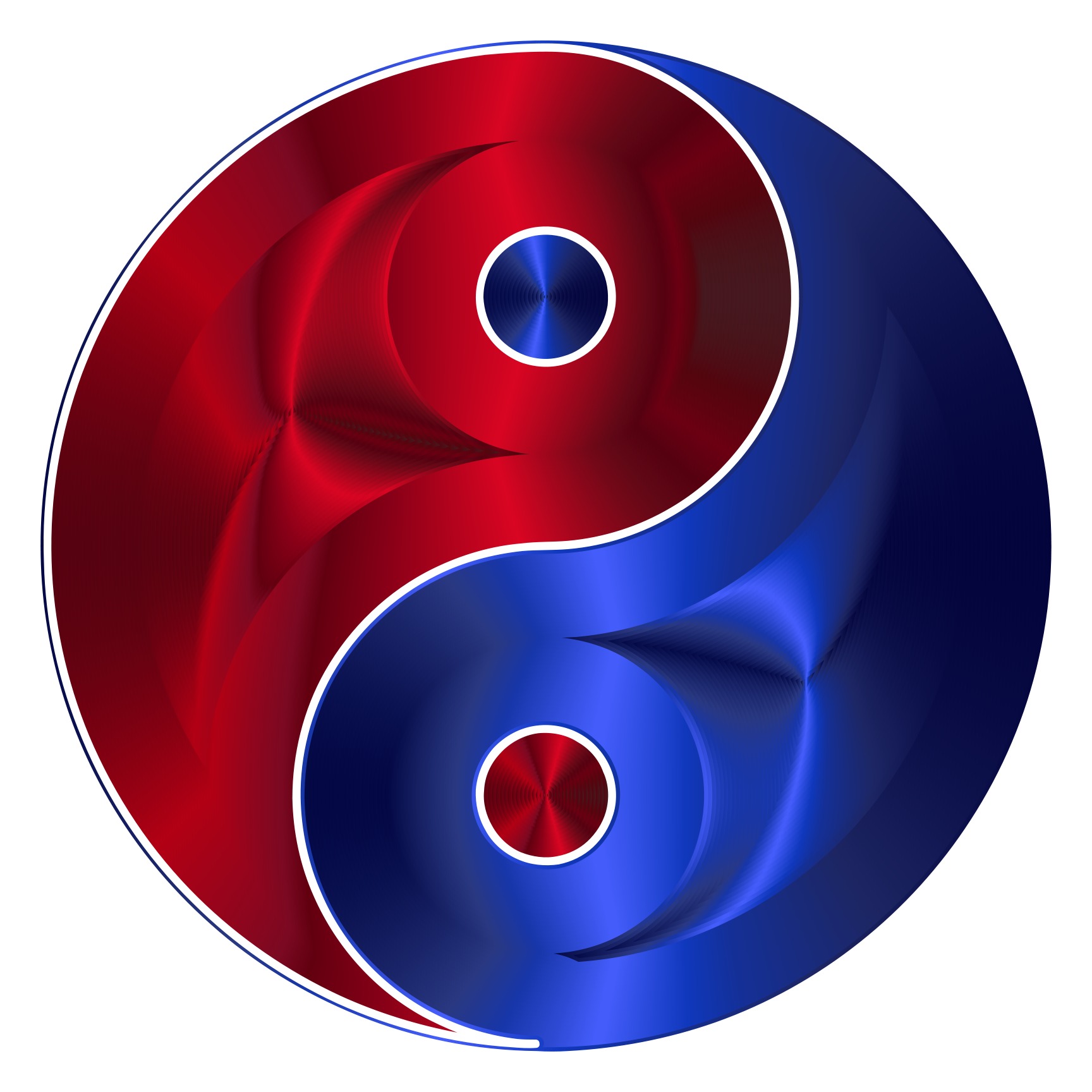 Yin yang color sign free image download