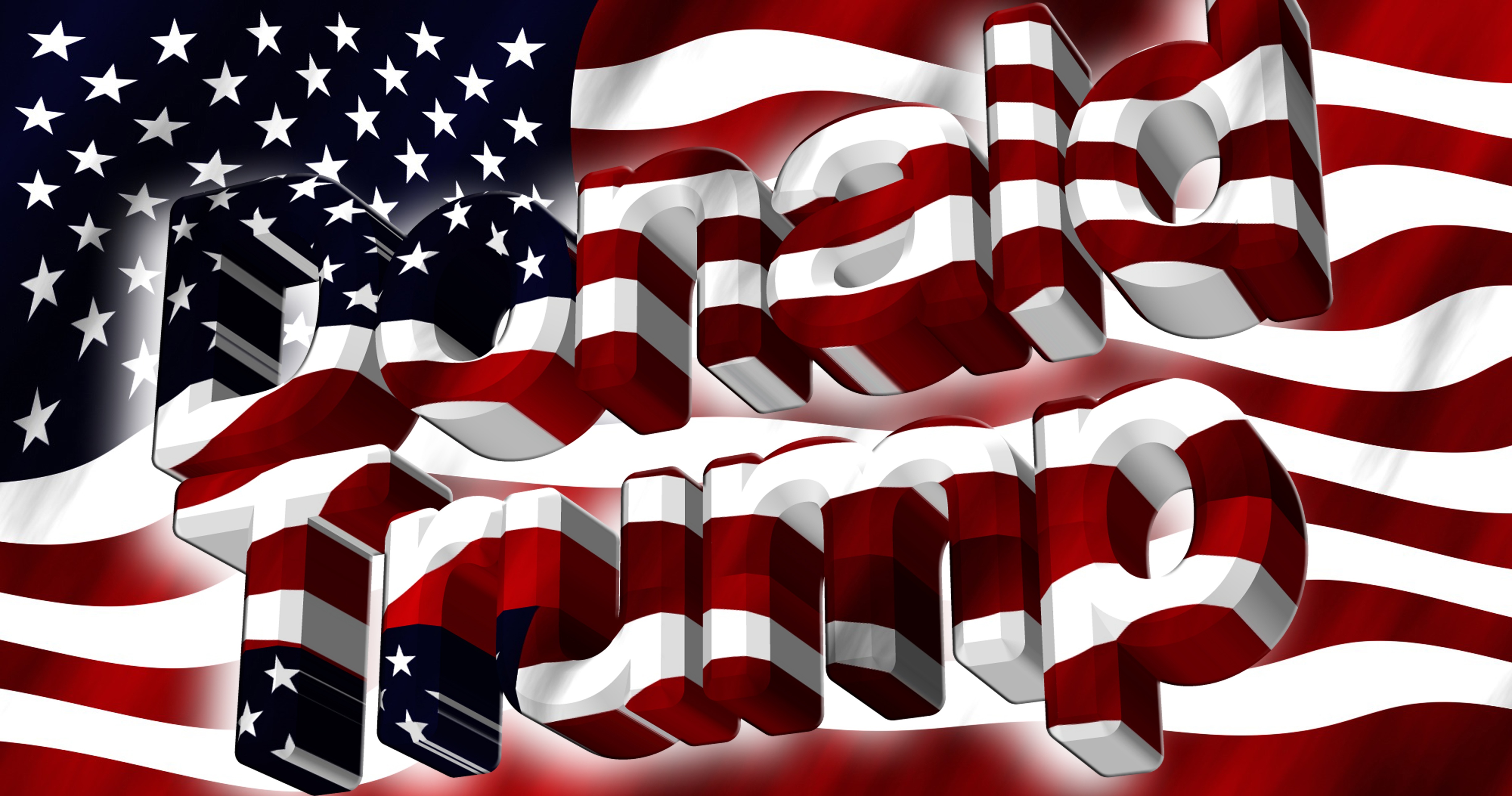 Usa america trump donald banner free image download