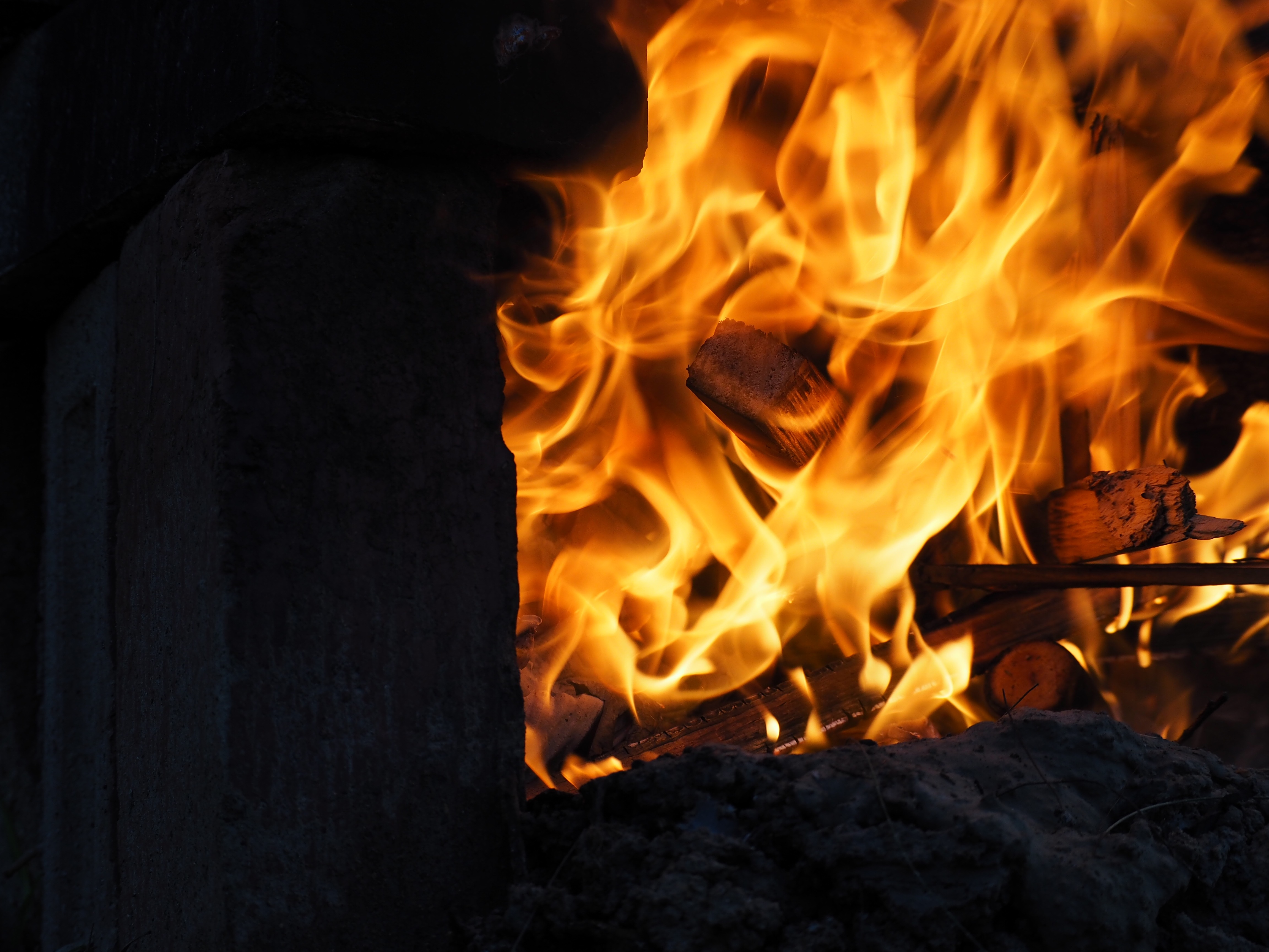 Fire Flame Wood free image download