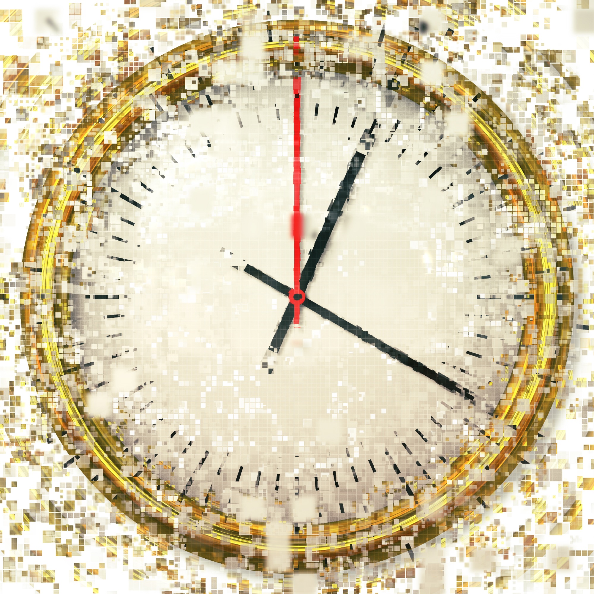 Time distortion grid clock free image download