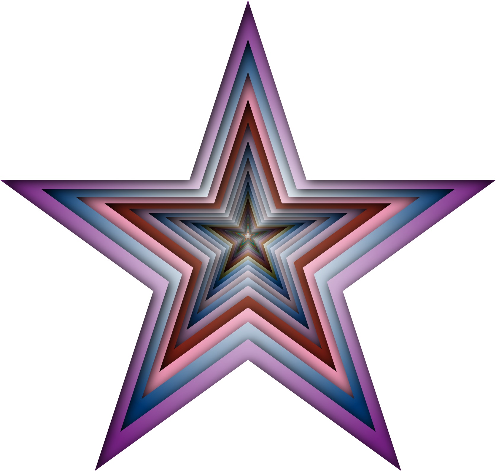 Colored beautiful star free image download