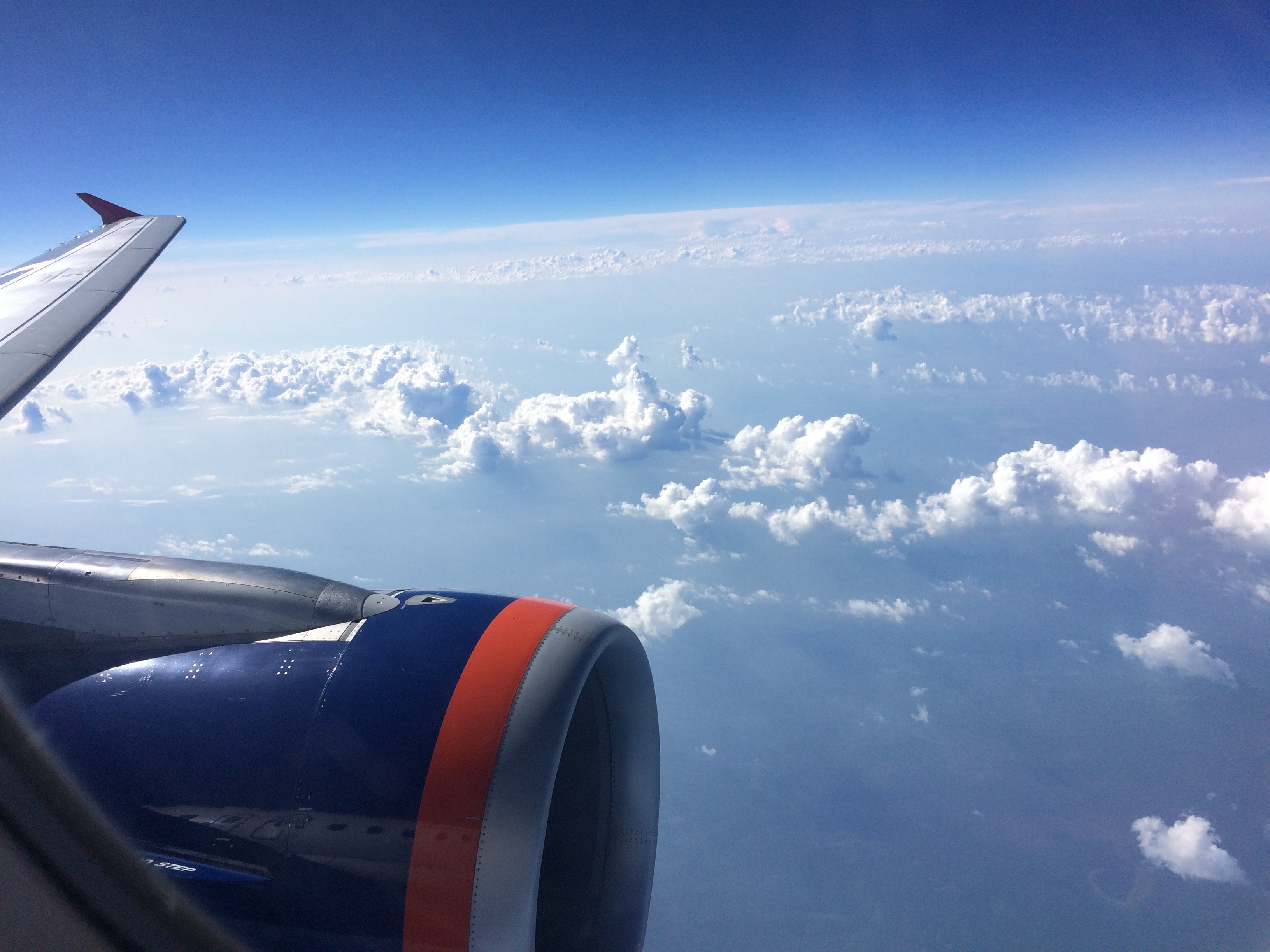 Sky Clouds Plane View From The free image download