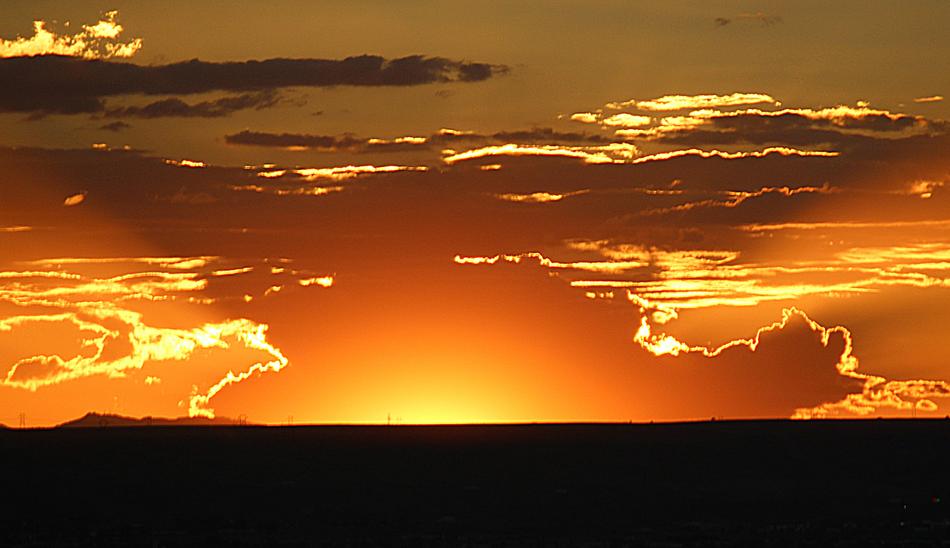 Sunset Glow Golden free image download