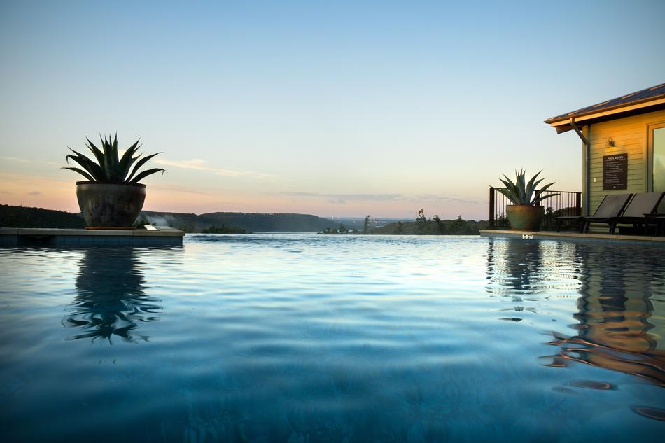 Swimming Pool Sunset Spa free image download