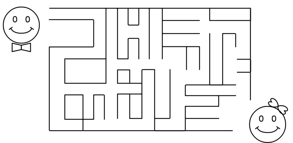 Maze children s activities free image download