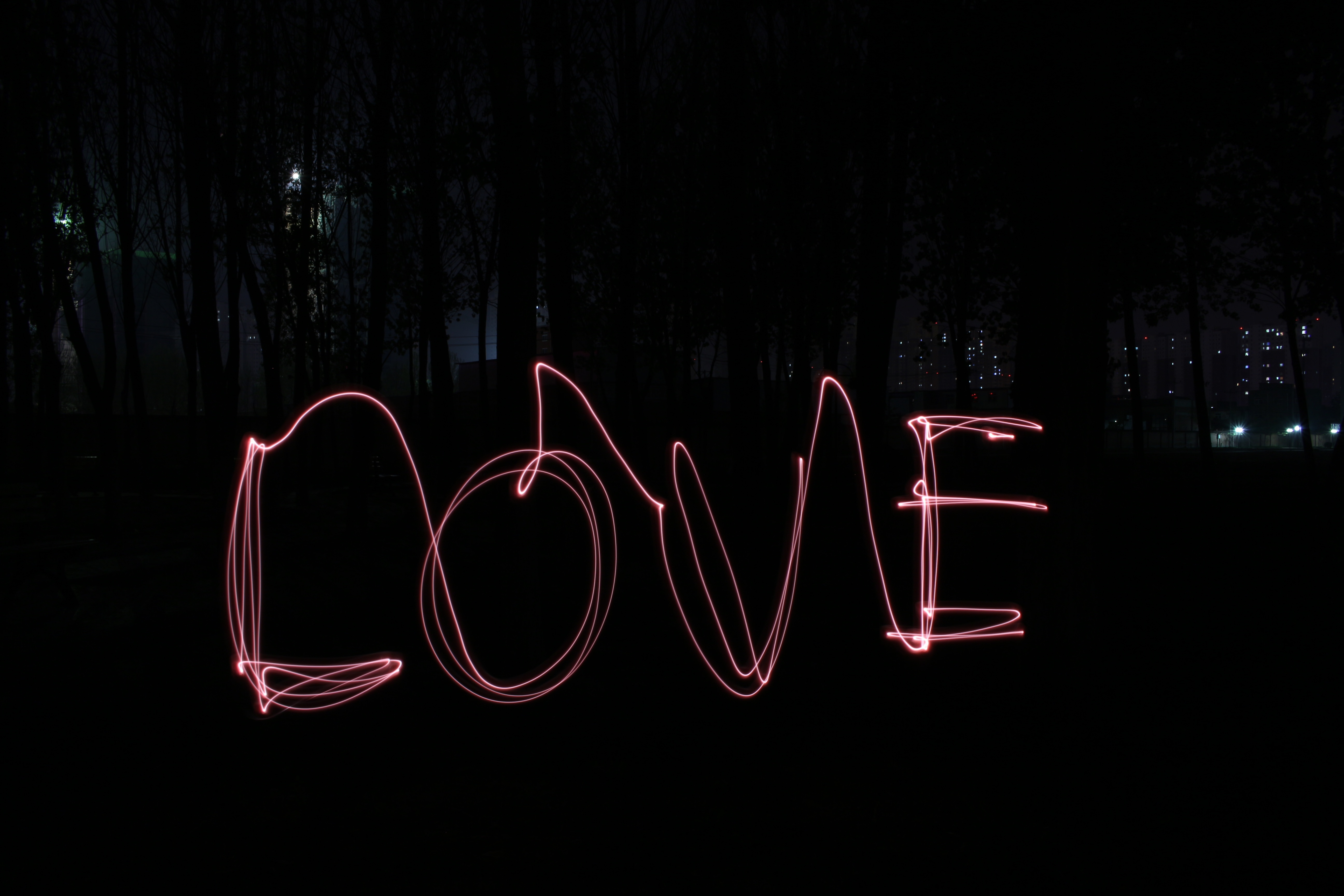 Pink glow love free image download