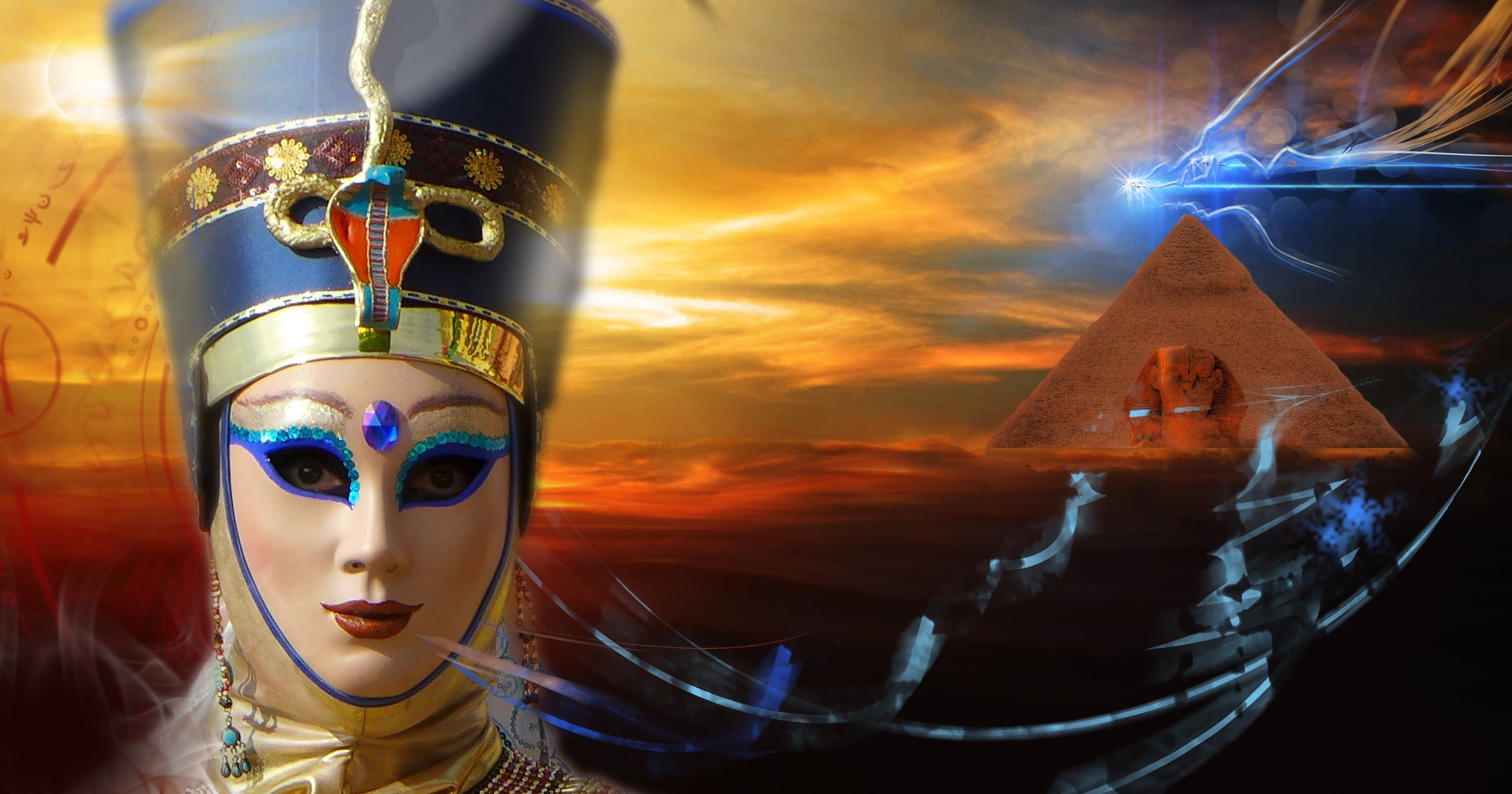 Egyptian masquerade mask free image download