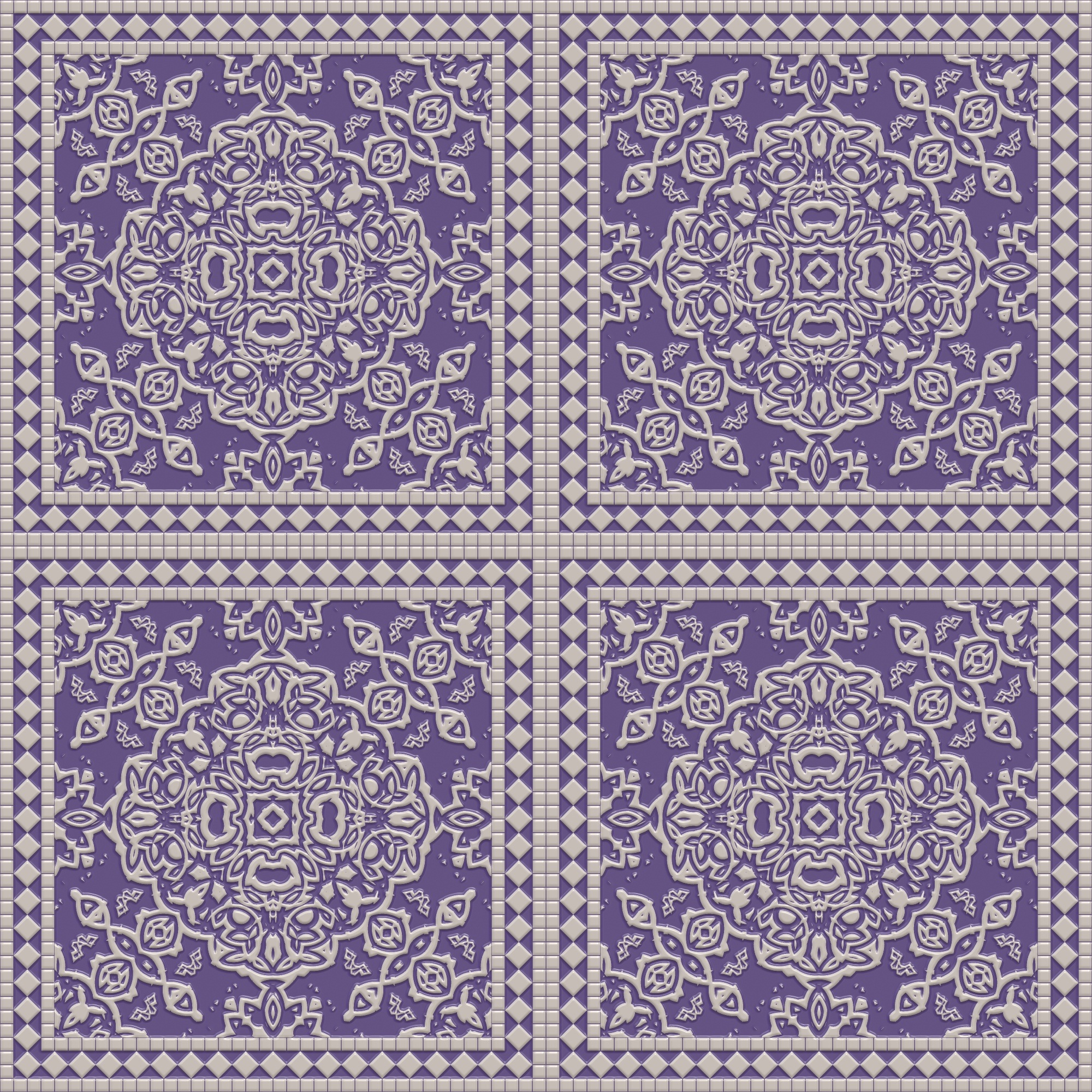 Decorative purple tiles free image download