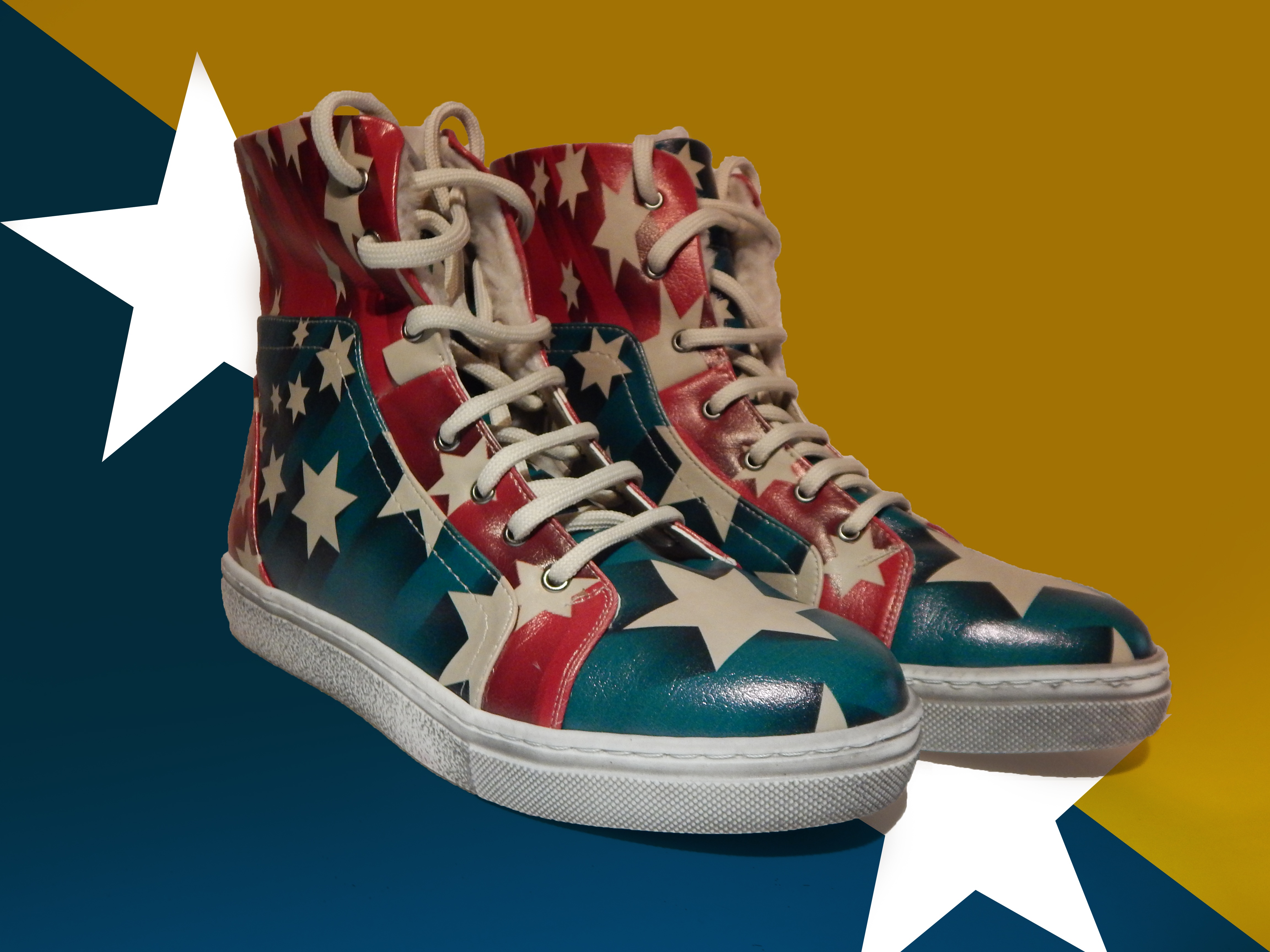 Shoe Stars Colorful free image download