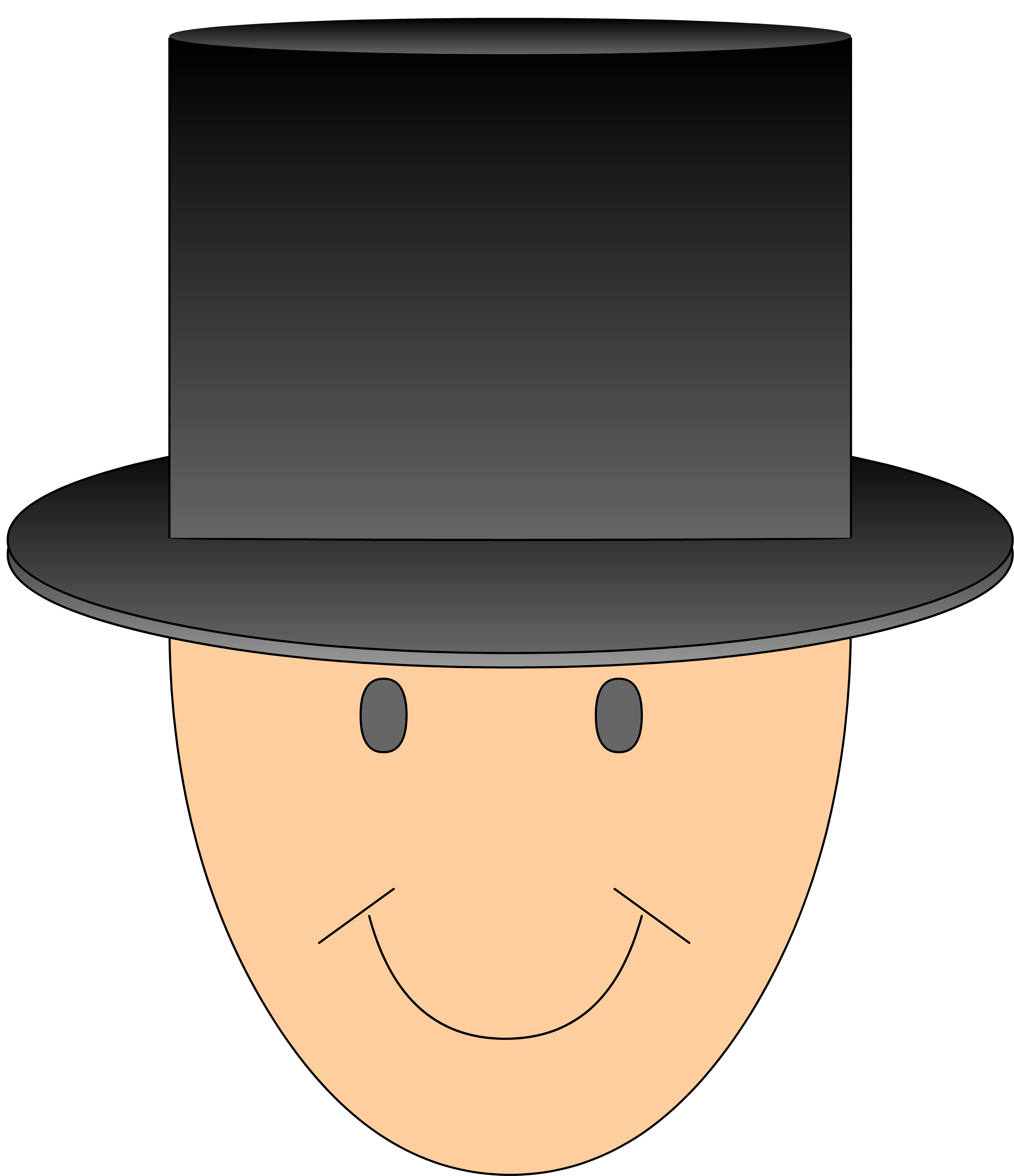 Man with hat top hat hat magic free image download