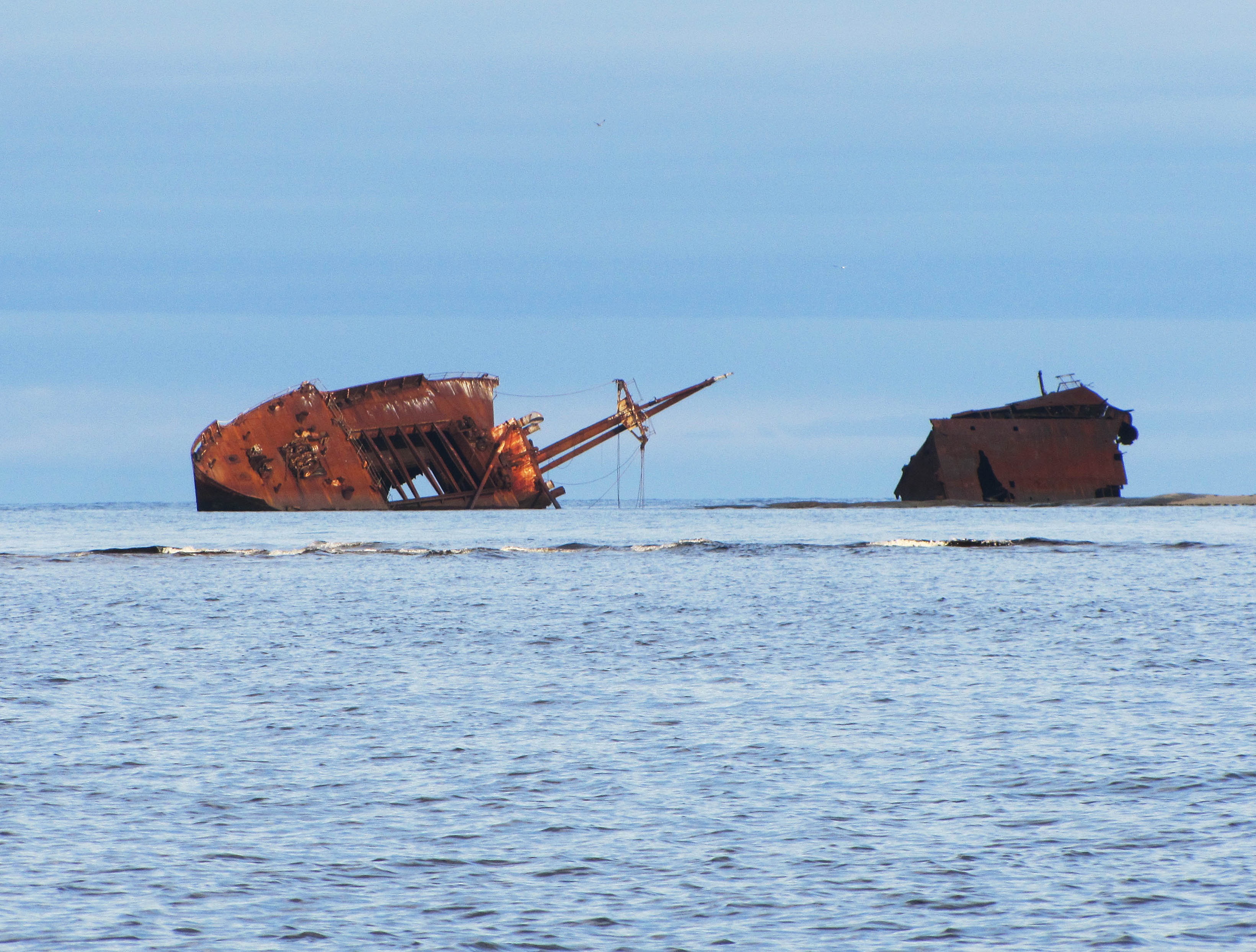 Port Cartier Shipwreck free image download