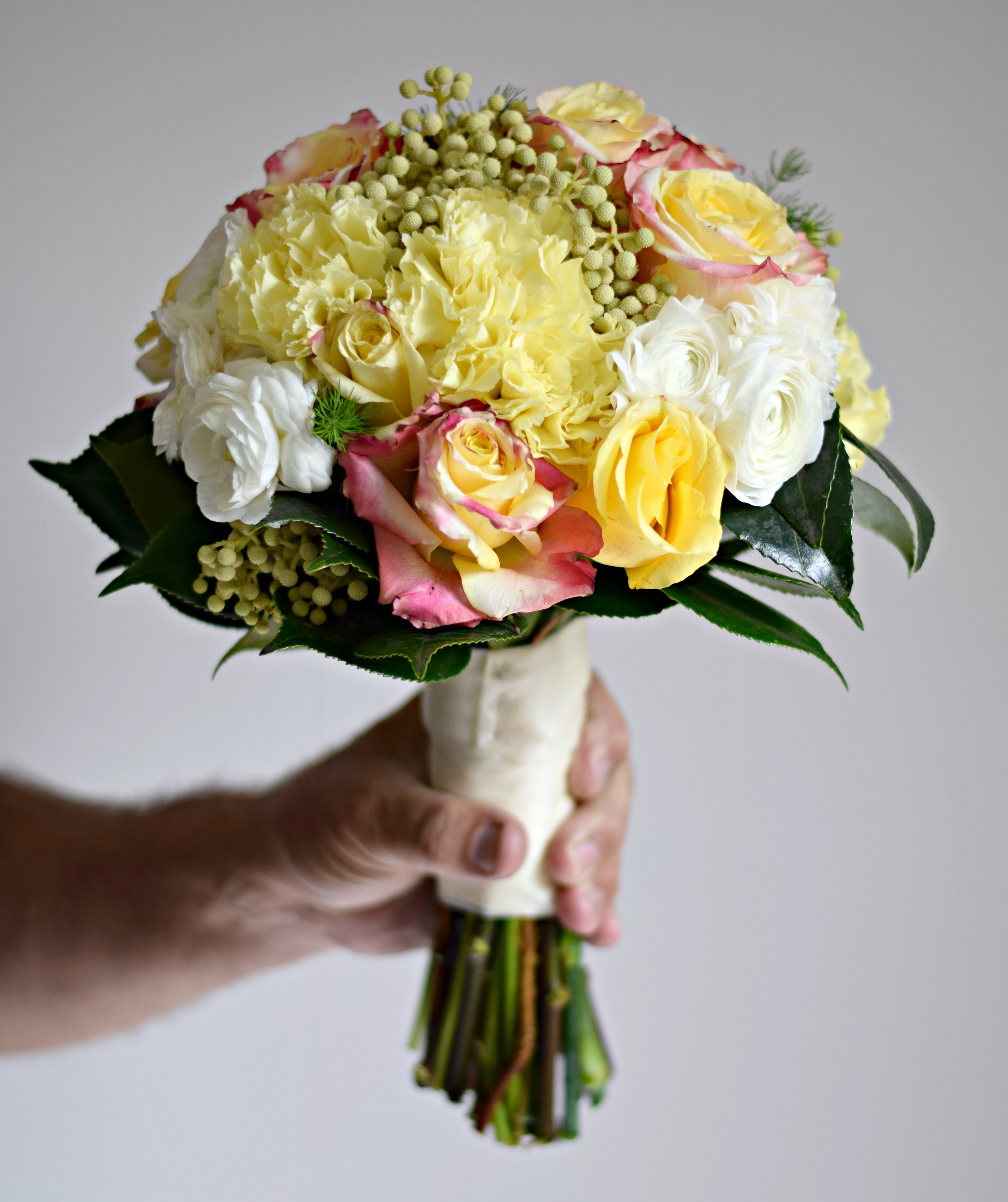 Colored wedding bouquet free image download