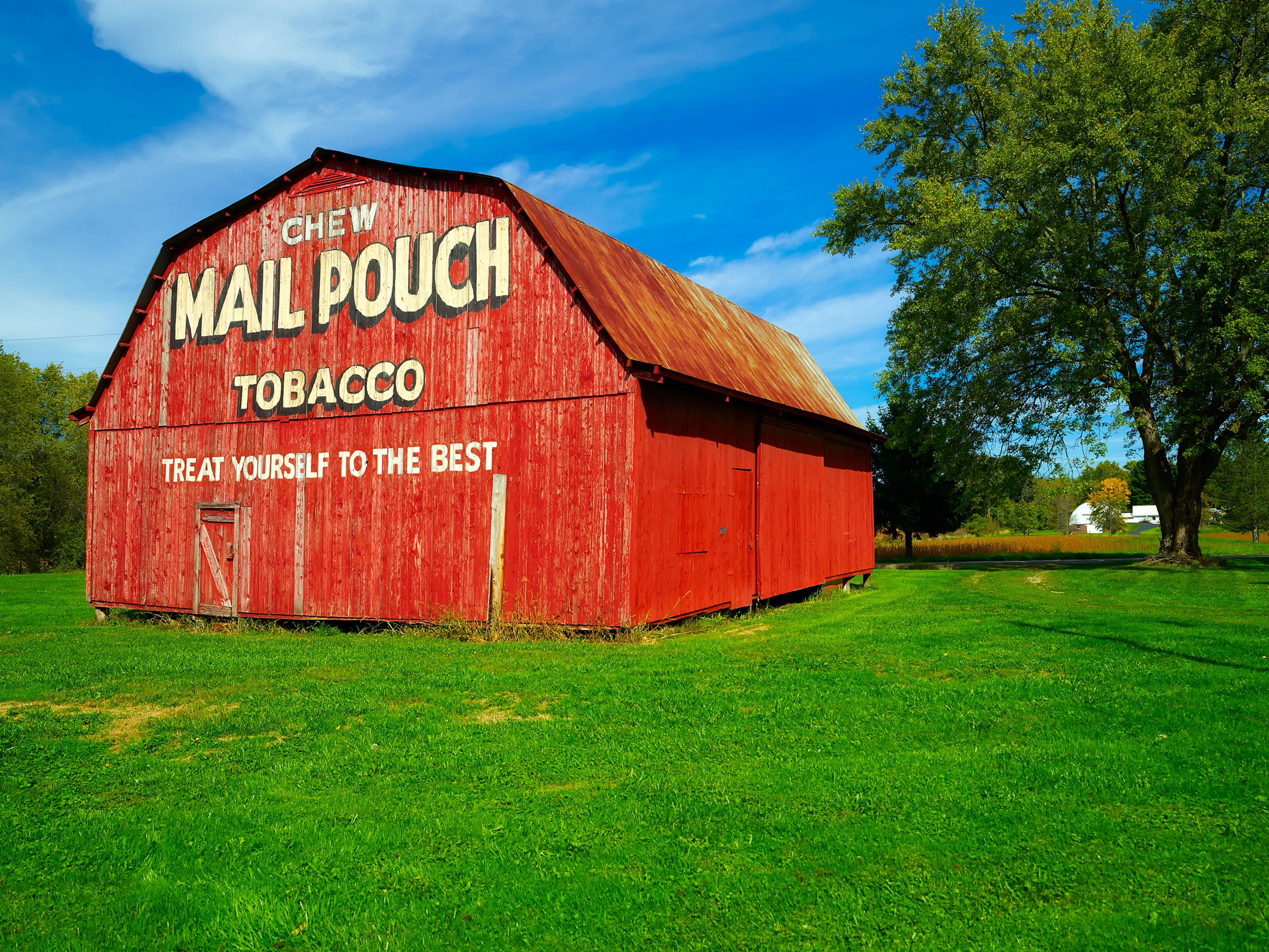 Ohio Mail Pouch Tobacco Red free image download