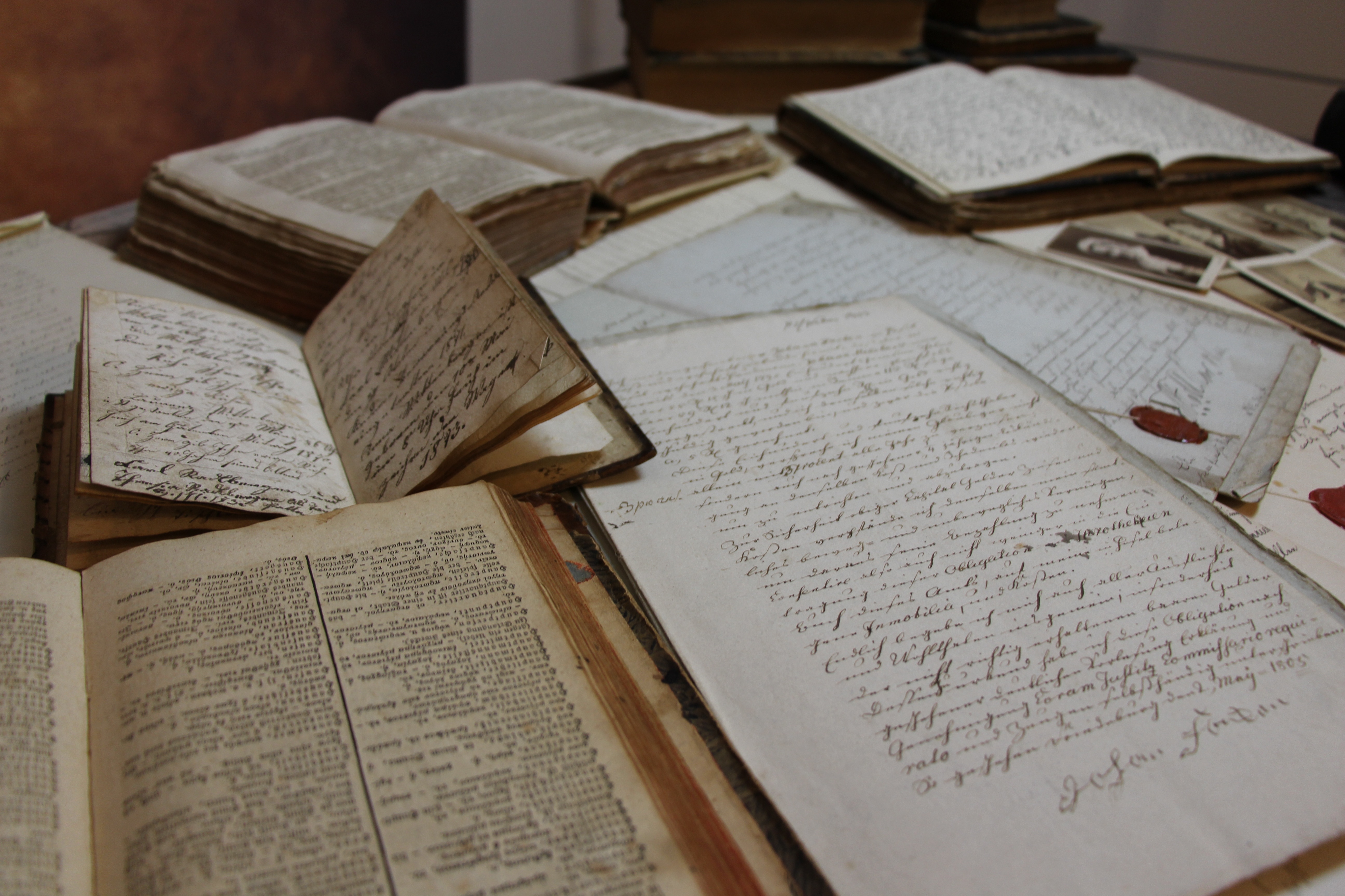 Old Script Paper free image download