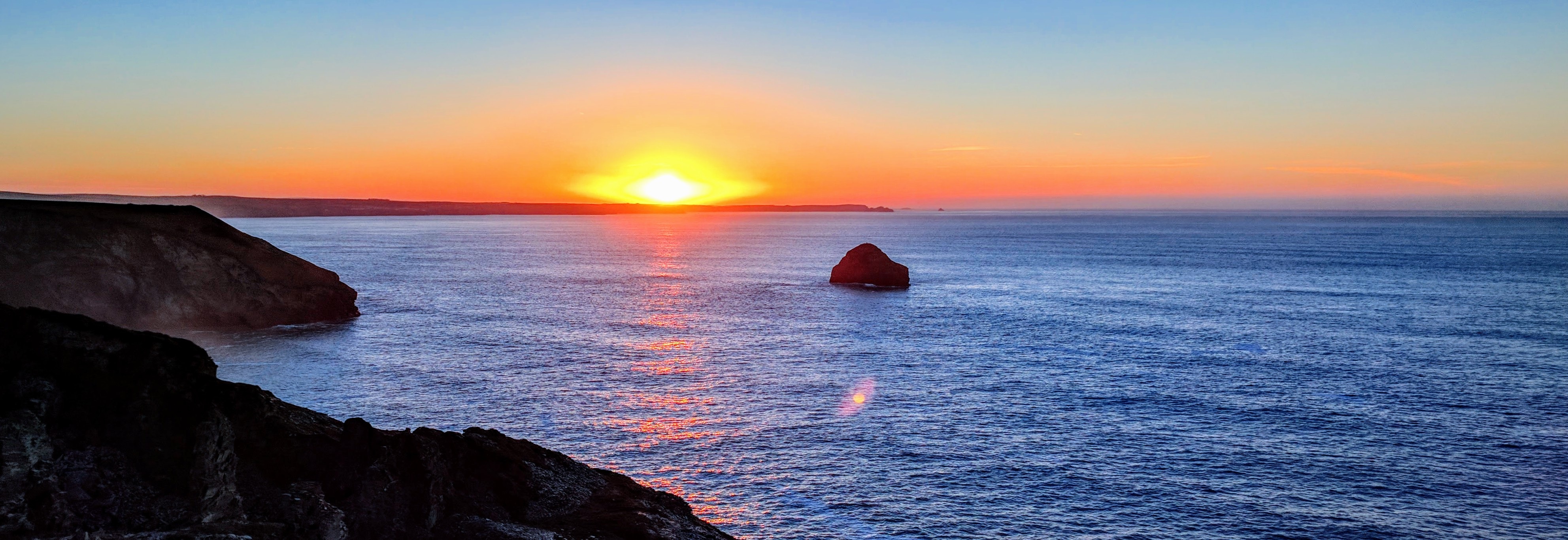 Cornwall Coast Seascape free image download