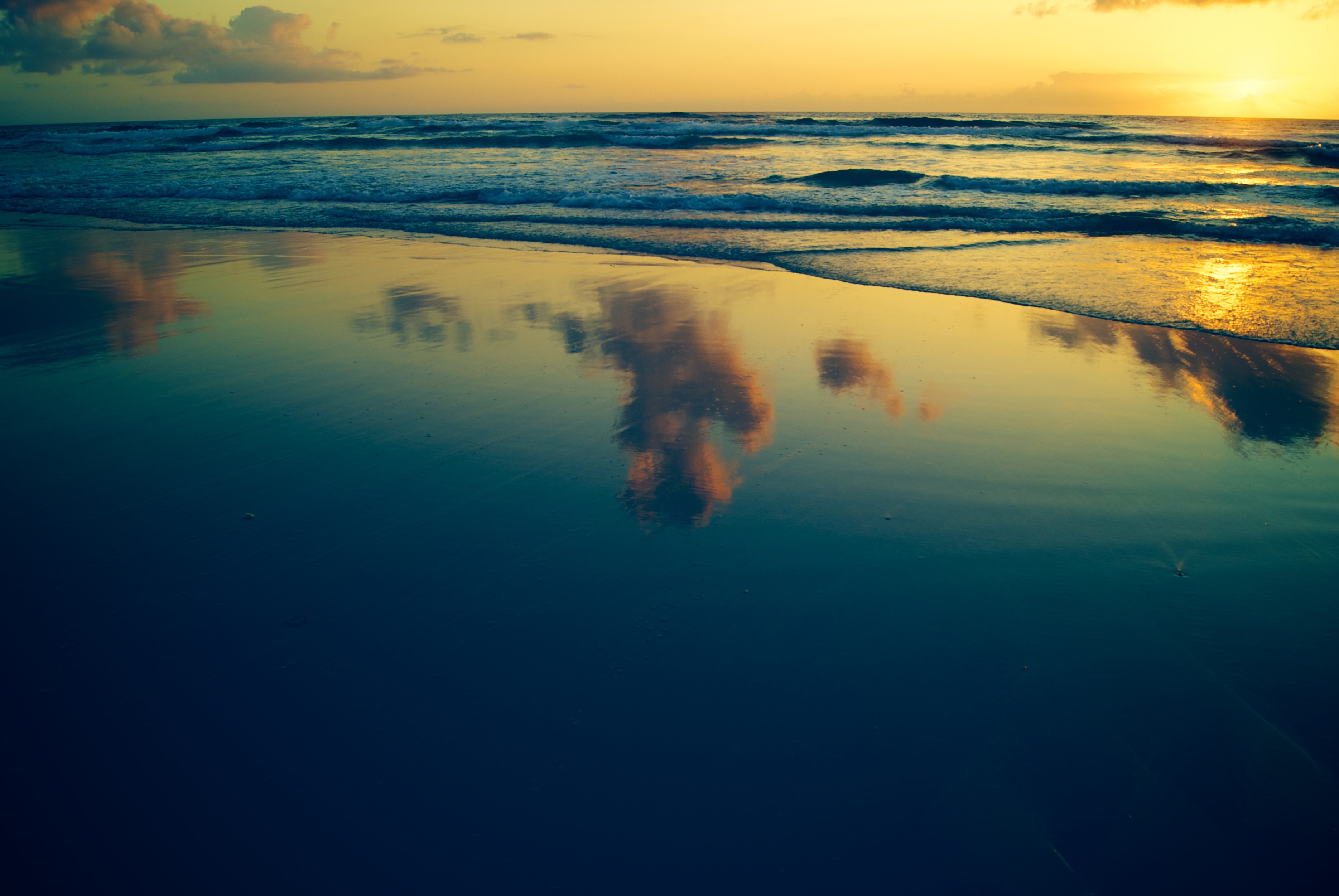 Water Beach Reflective free image download