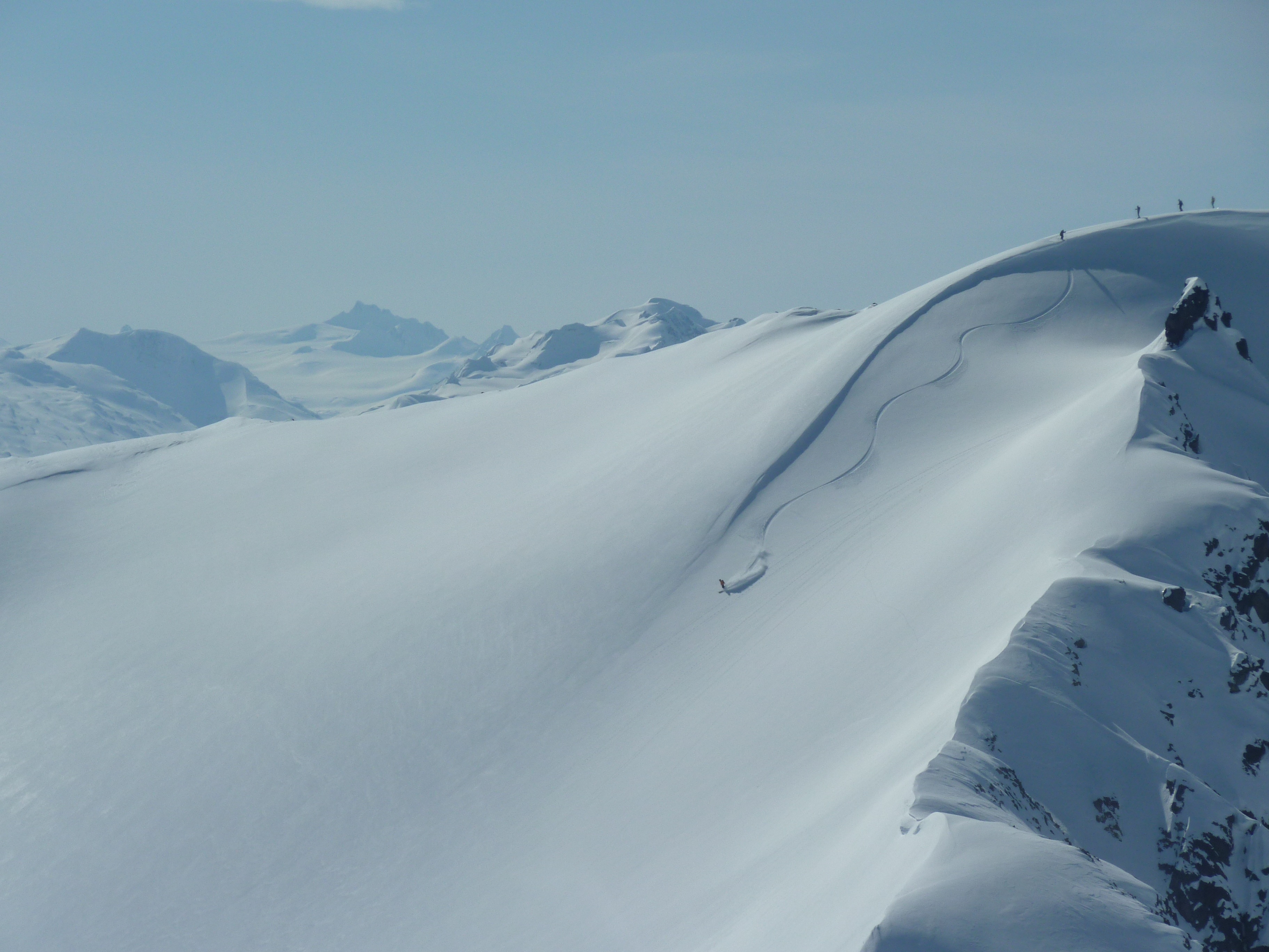 Heliskiing Canada Deep Snow free image download