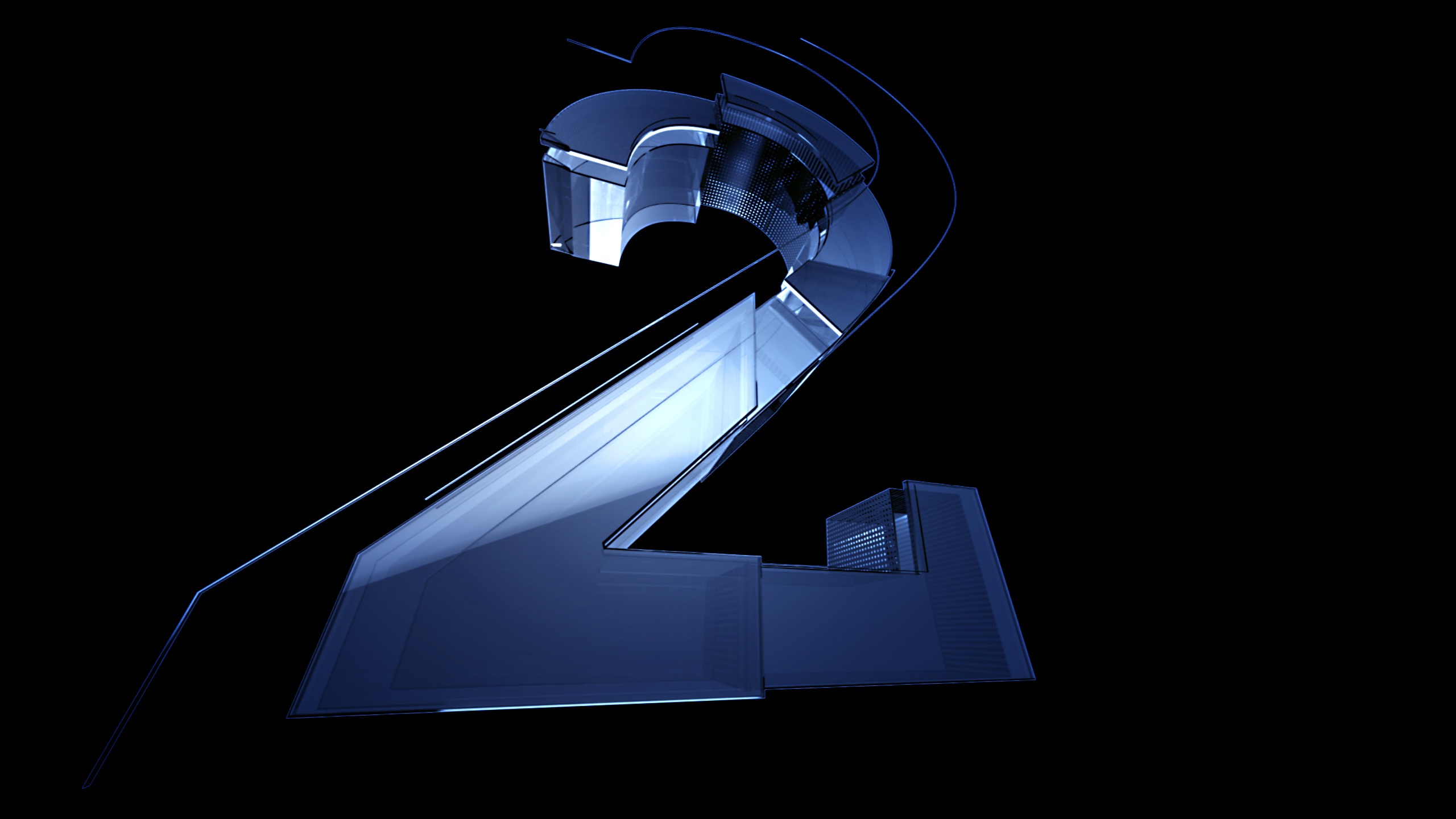 Number digit two background free image download