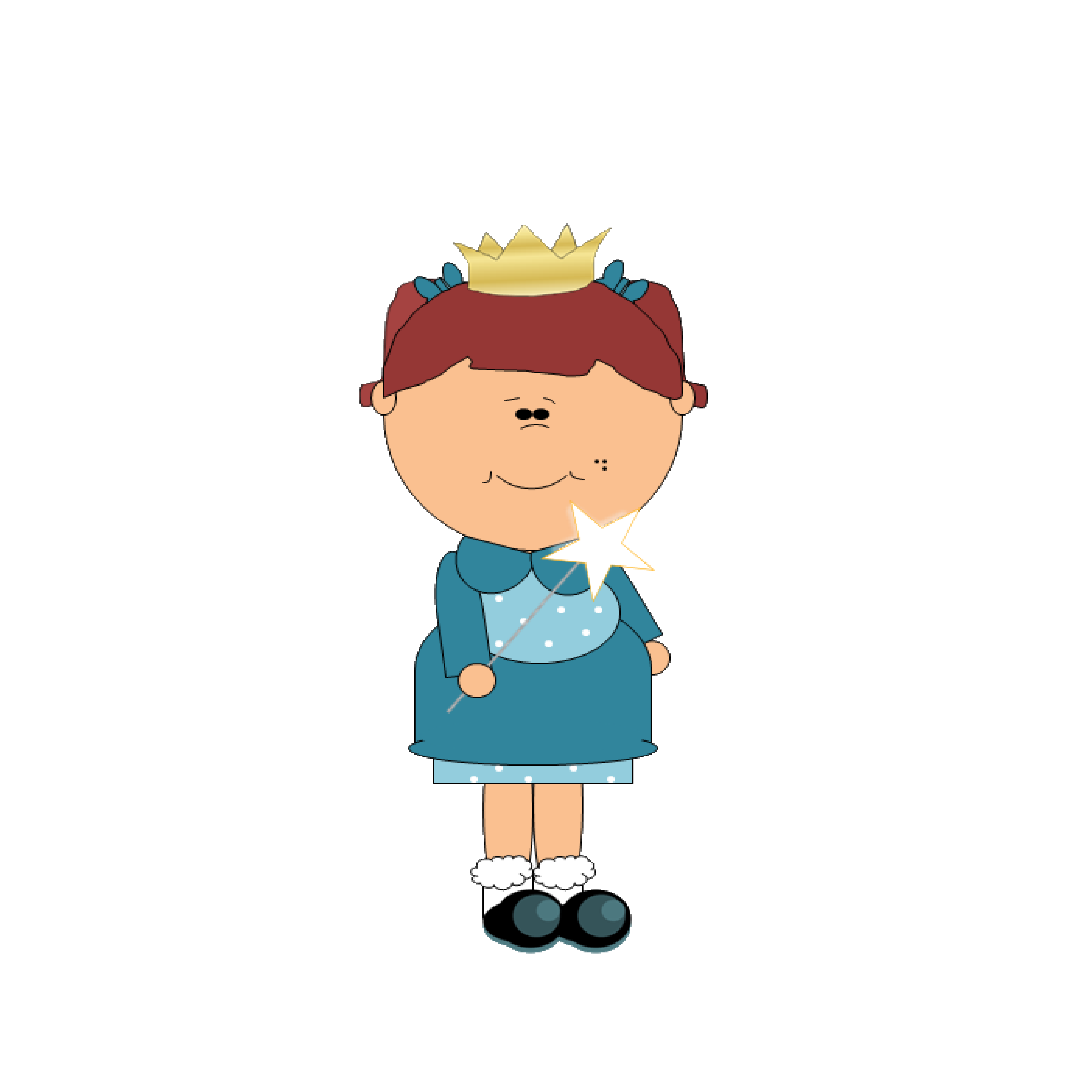 Princess fairy fantasy magic girl drawing free image download