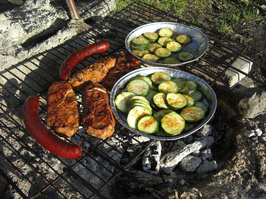 Grilling Meat Eat free image download
