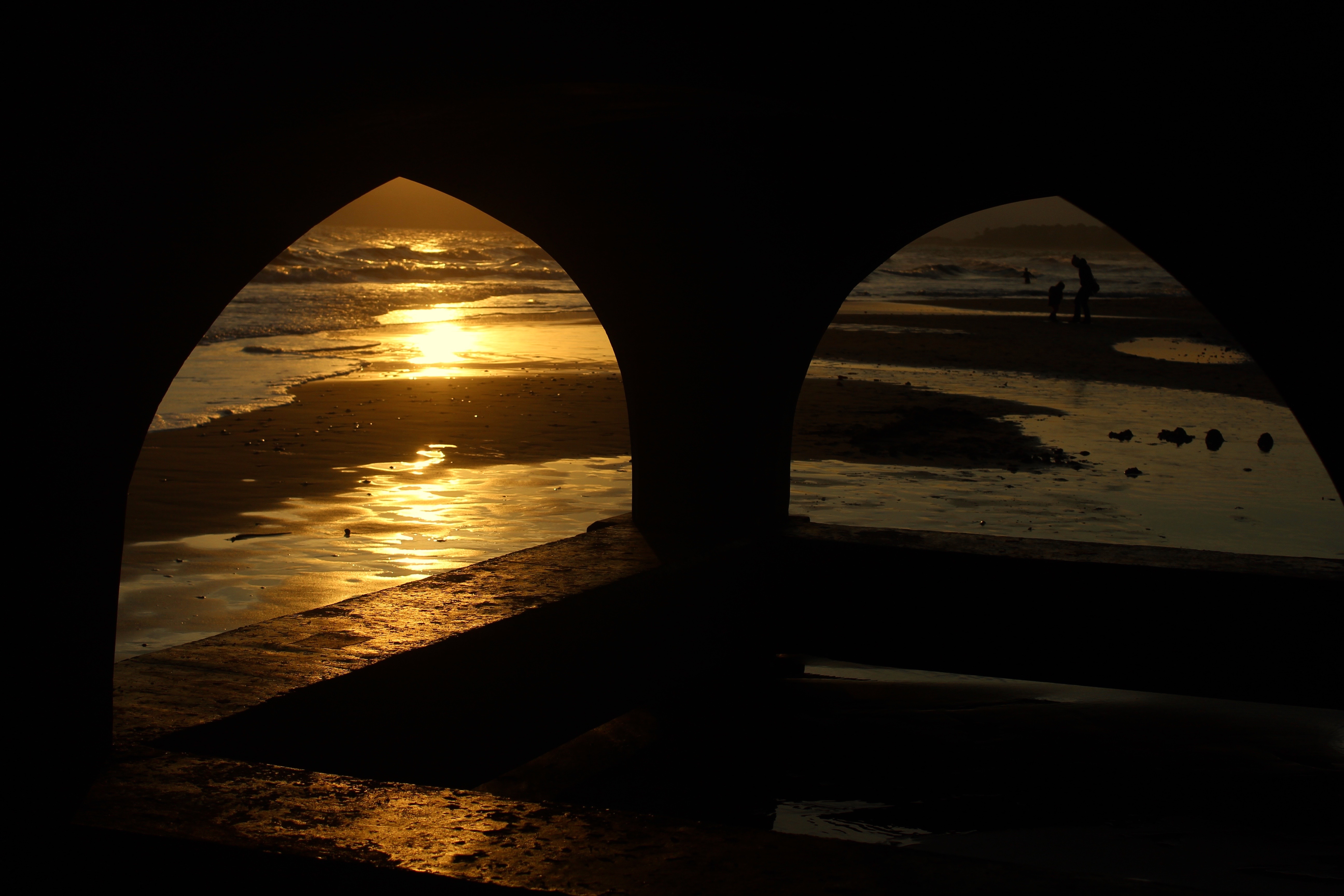 Sunset Shape Light free image download