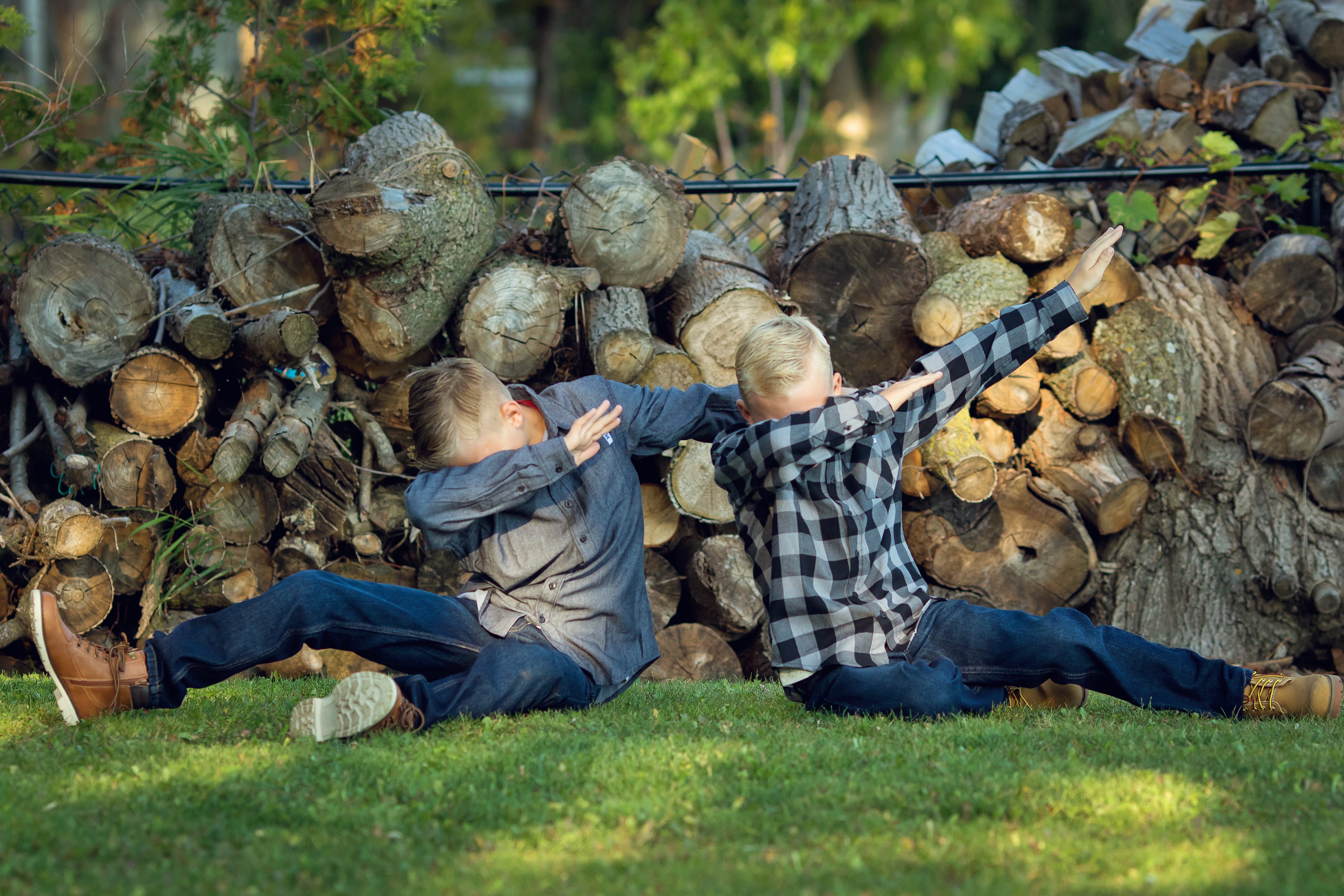 Kids Dab Pose free image download